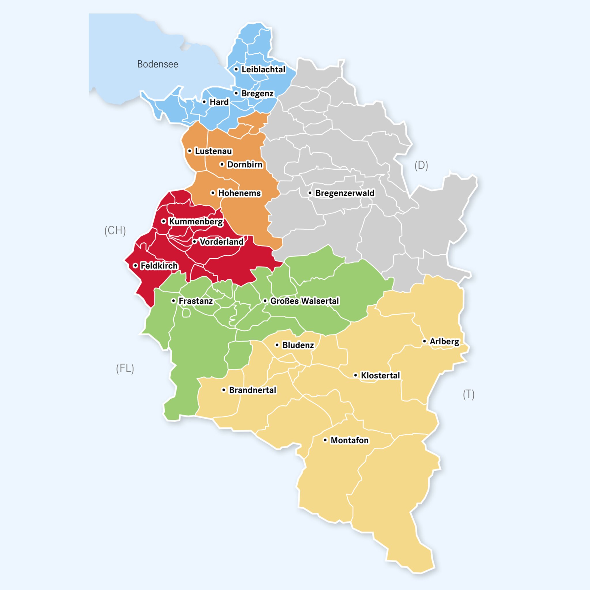 Eu Wahl So Hat Vorarlberg Gew Hlt Vorarlberg
