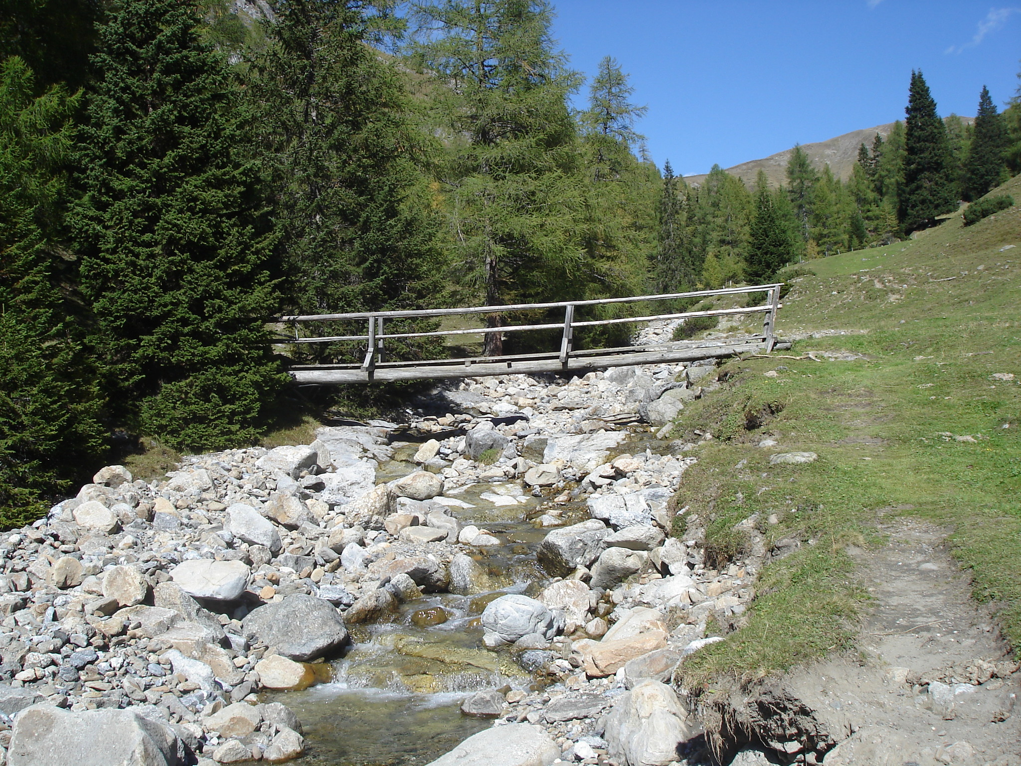 Steiniger Weg nach oben - Spittal
