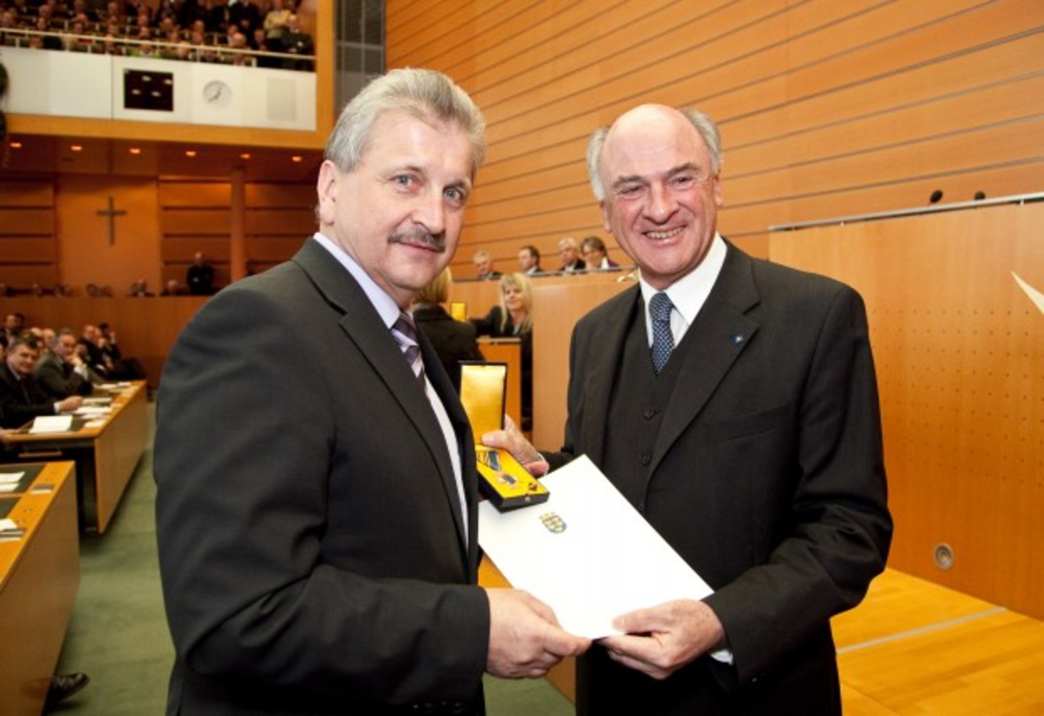 Ehrung für Bgm. Hofinger - St. Pölten