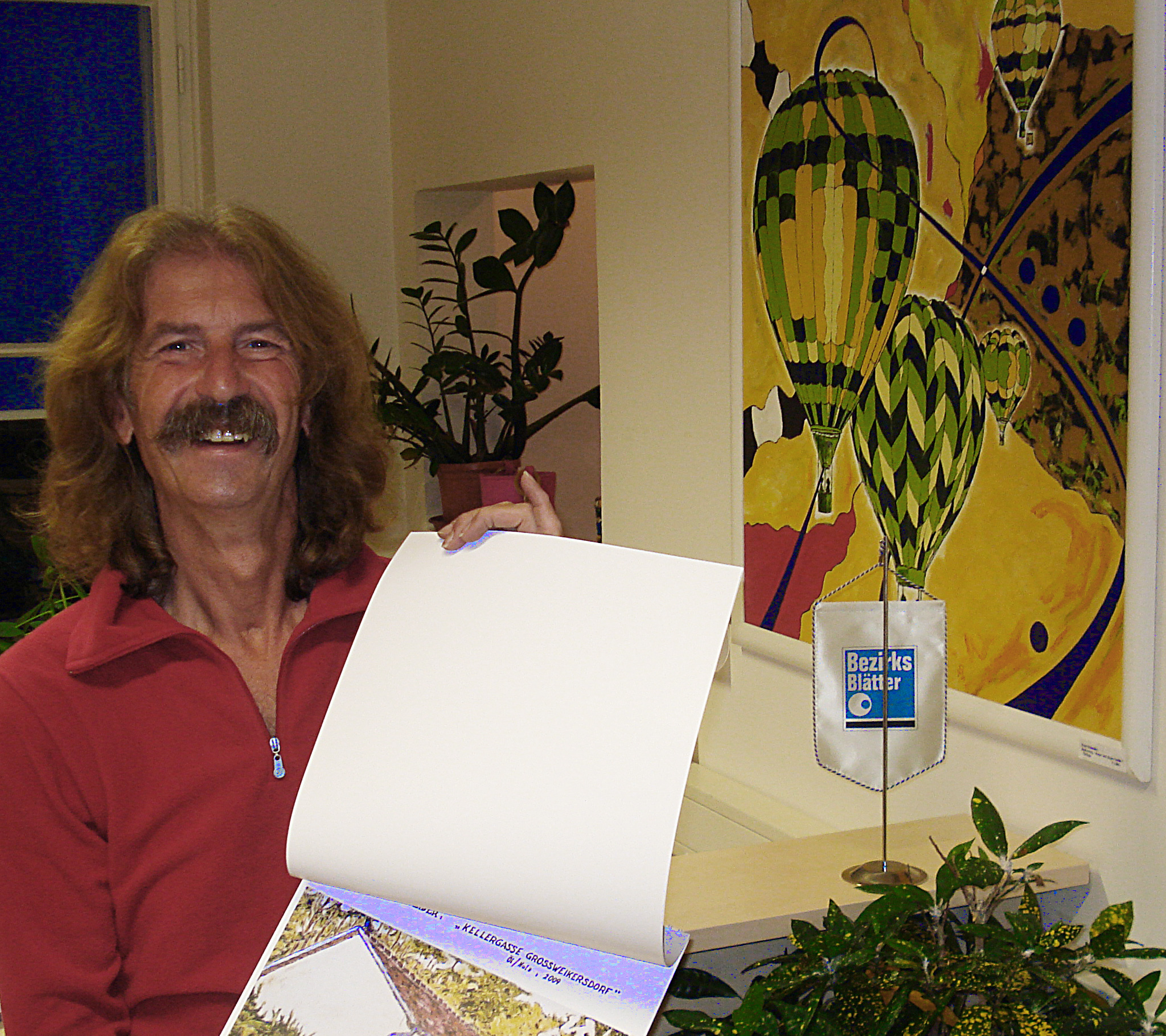 Farbe für die Redaktion von Maler Peter Schneider - Tulln