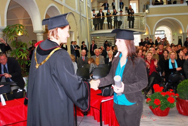 Sponsion FH Kärnten in Spittal - Spittal