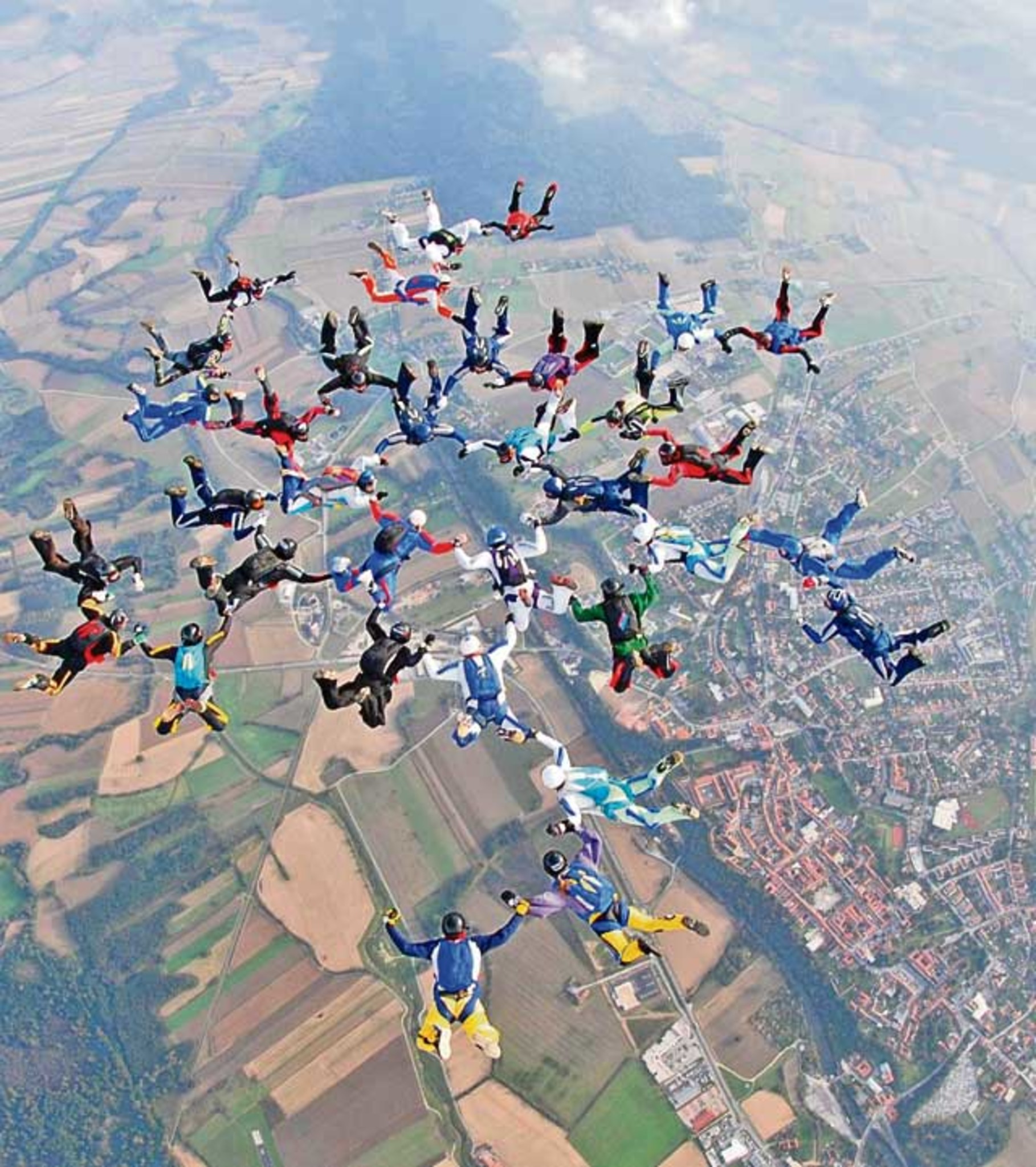 Rekord im freien Fall geglückt - Hartberg-Fürstenfeld