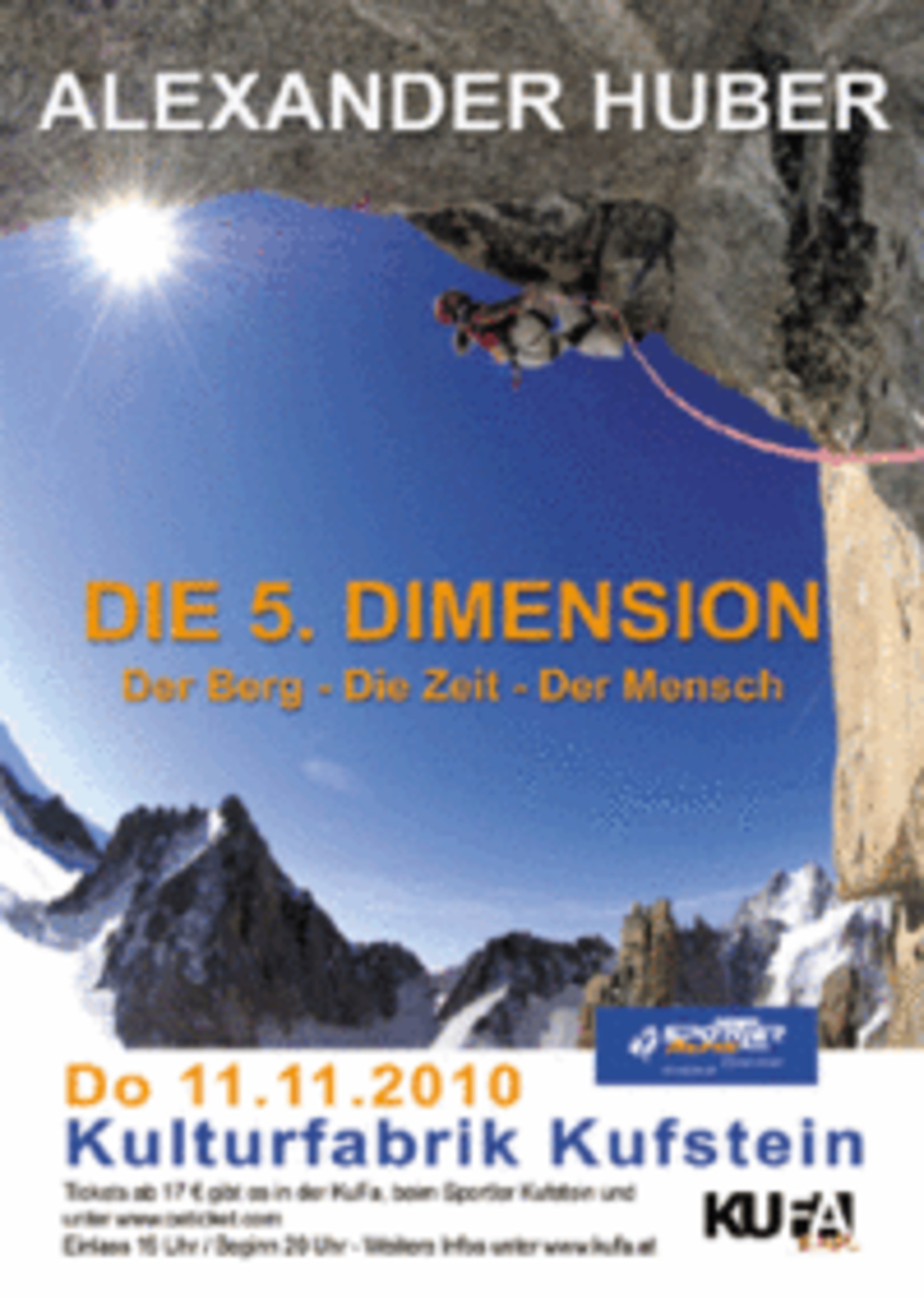 Alexander Huber (Huberbuam) - Kufstein