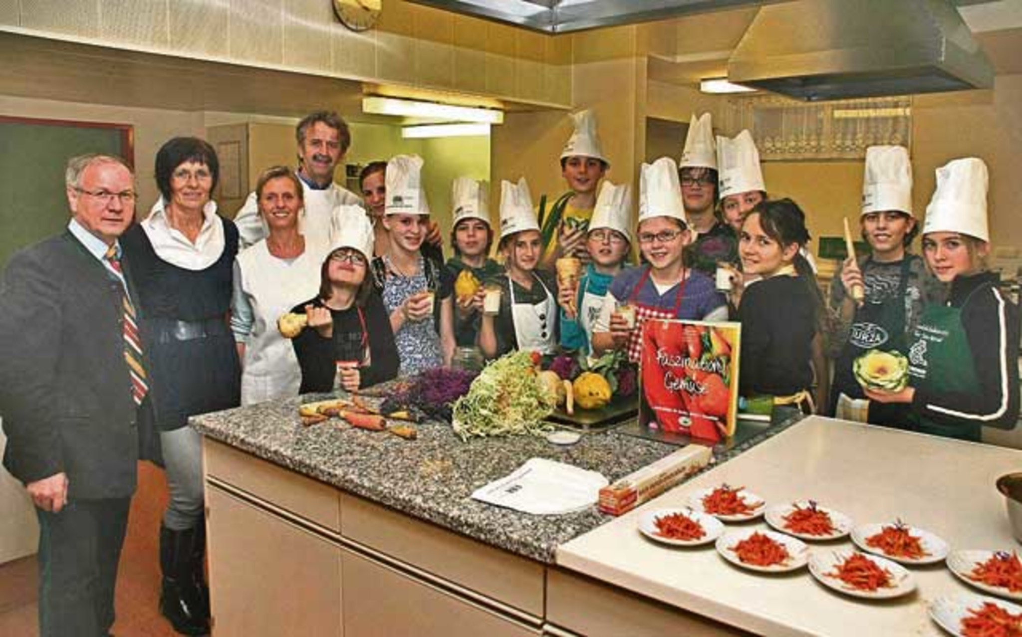 Vulkanschule kocht regional - Graz-Umgebung