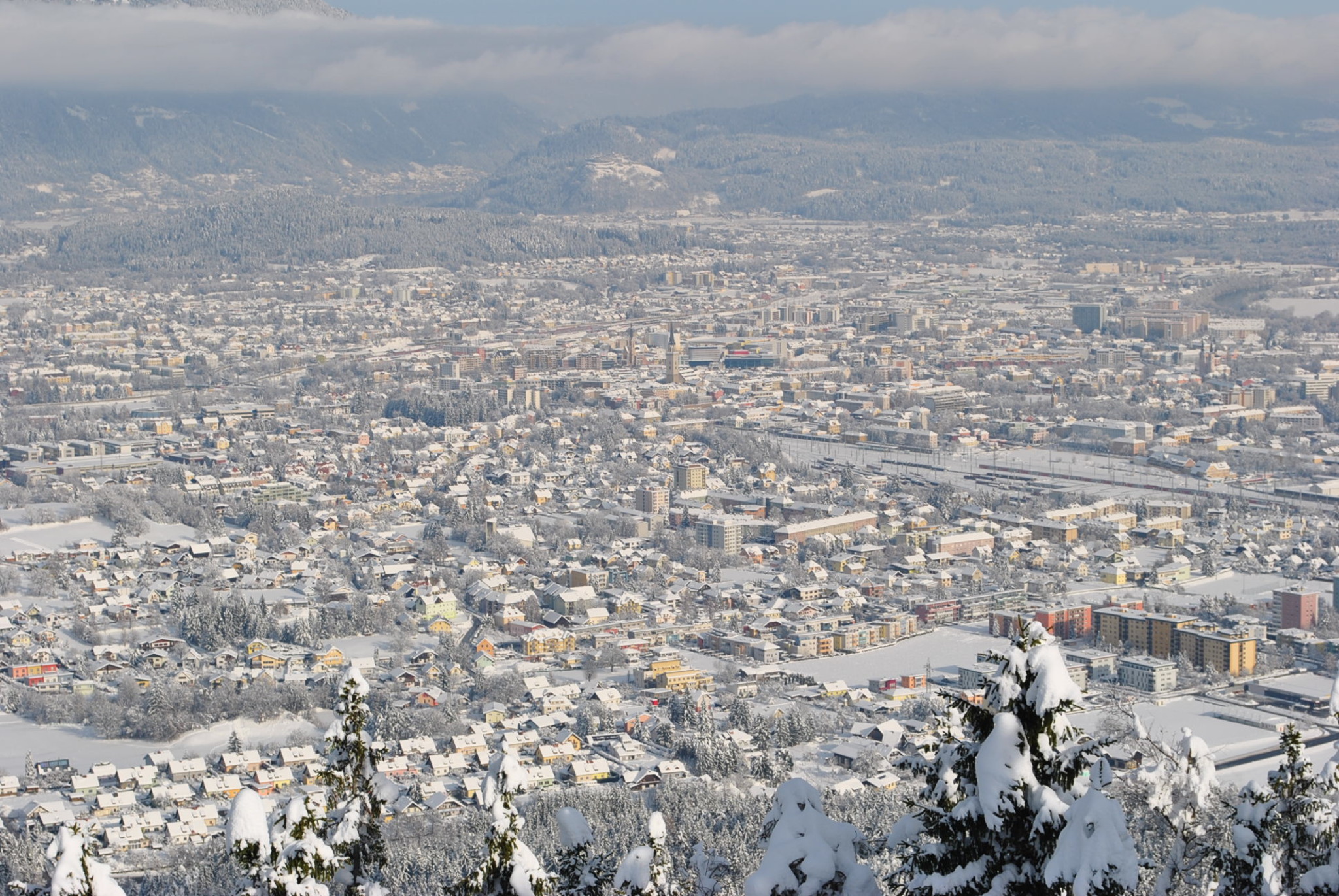 villach im schnee - Villach