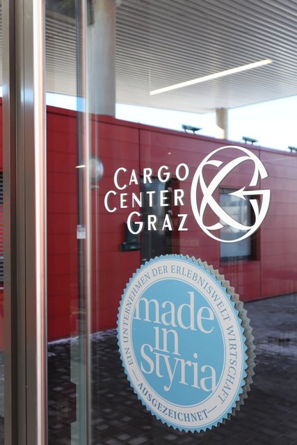 Gütesiegel „Erlebniswelt Wirtschaft – made in Styria“ für das Cargo ...
