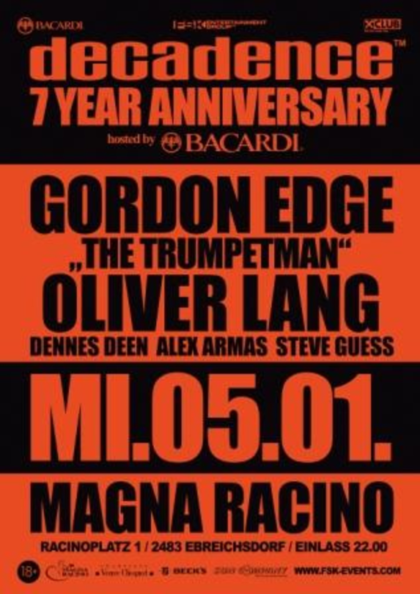 7 YEARS of DECADENCE, 05.01.2011 @ Magna Racino - Steinfeld