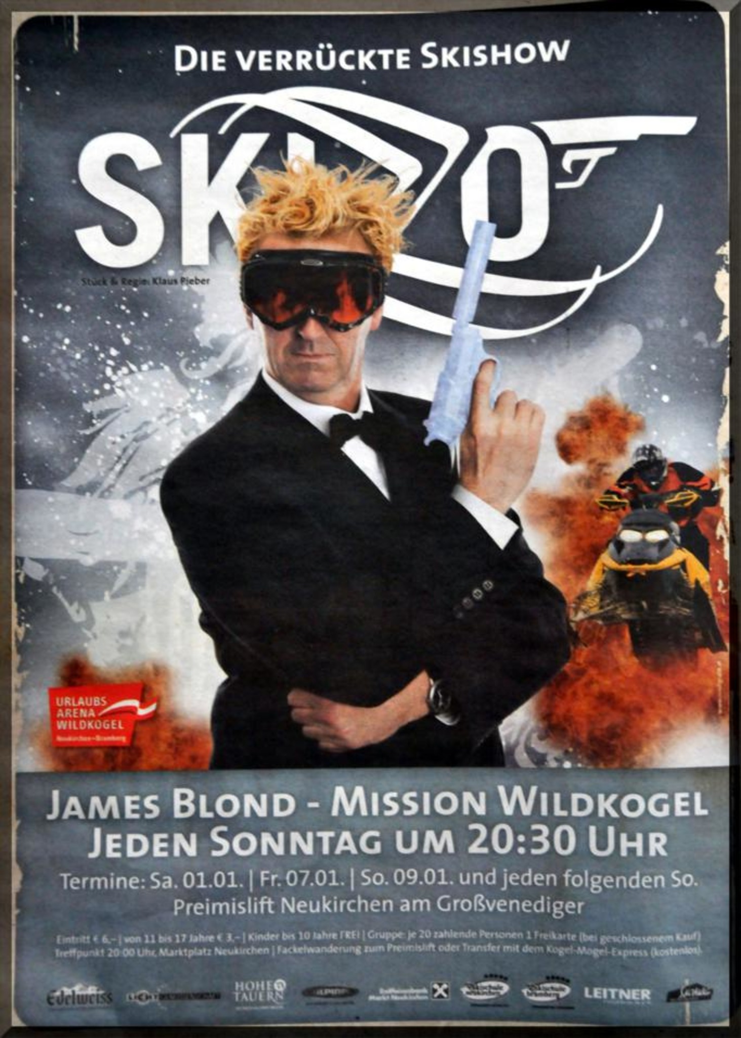 SKIZZO - Die verrückte Skishow !!! - Pinzgau