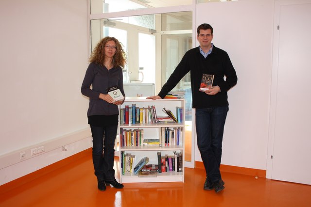 Büchertausch im Grätzelbüro - Brigittenau