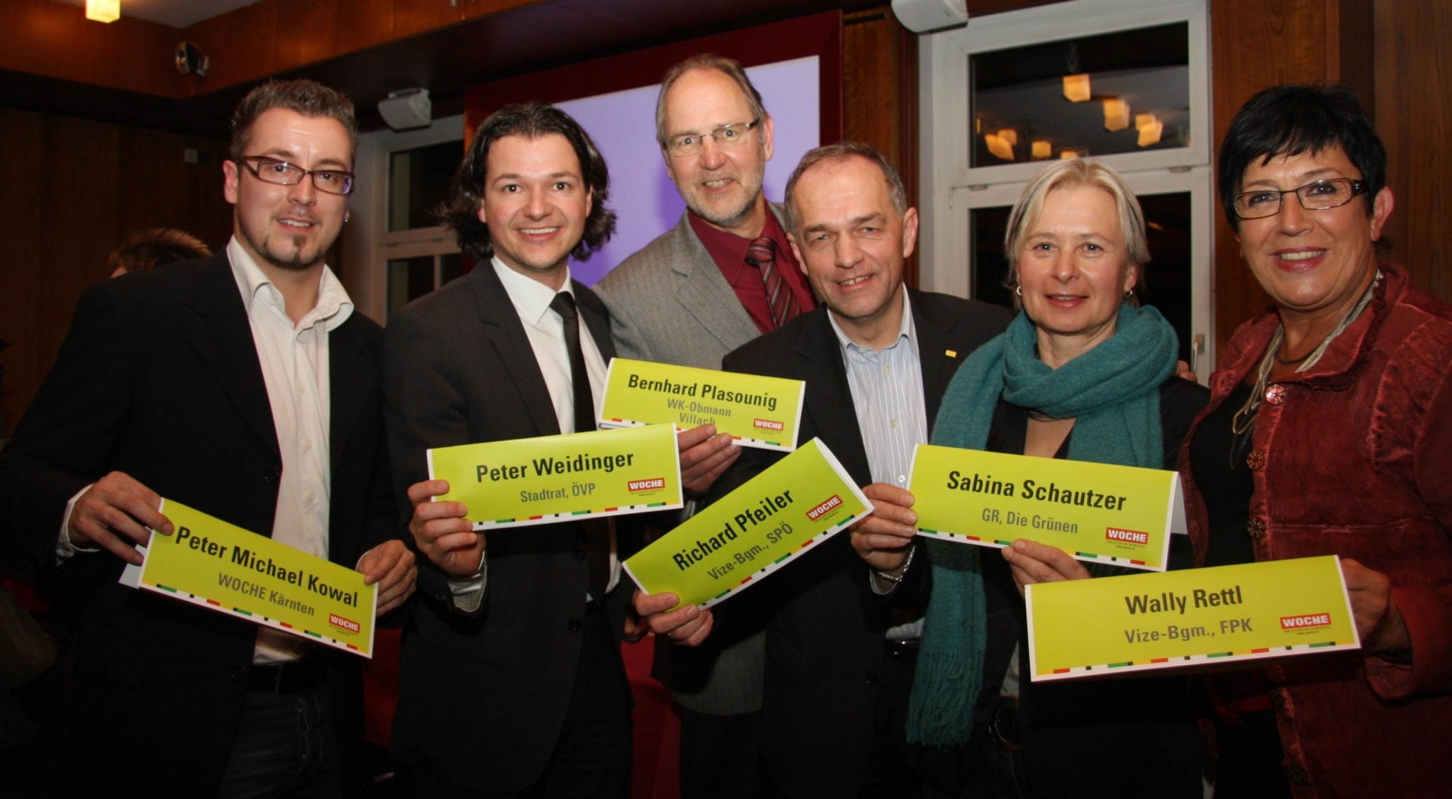 Publikumsandrang bei WOCHE Stadtgespräch in Villach - Villach