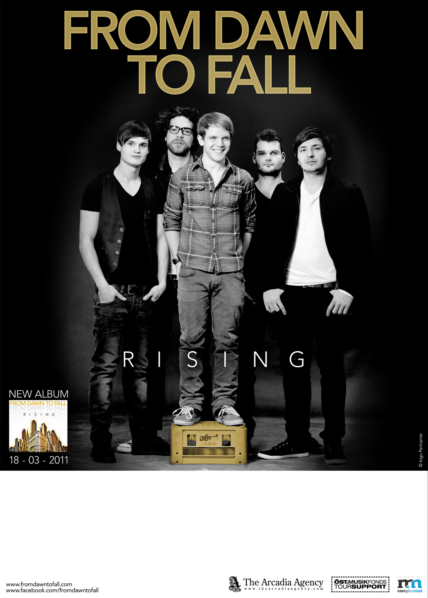 From Down To Fall- New Album Show "Rising" - Klagenfurt