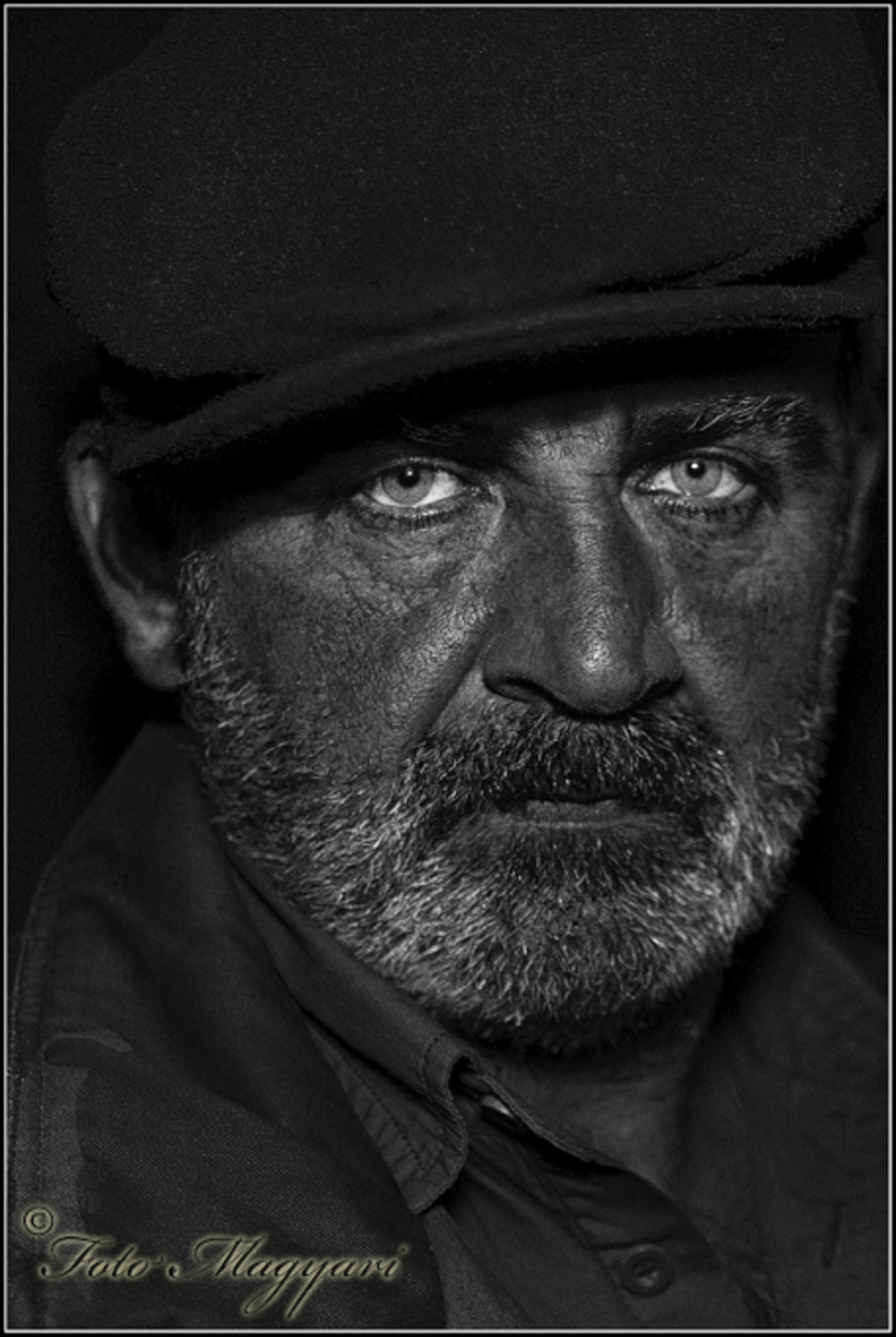 Der Proletar ... ( Selbstportrait ) - Melk