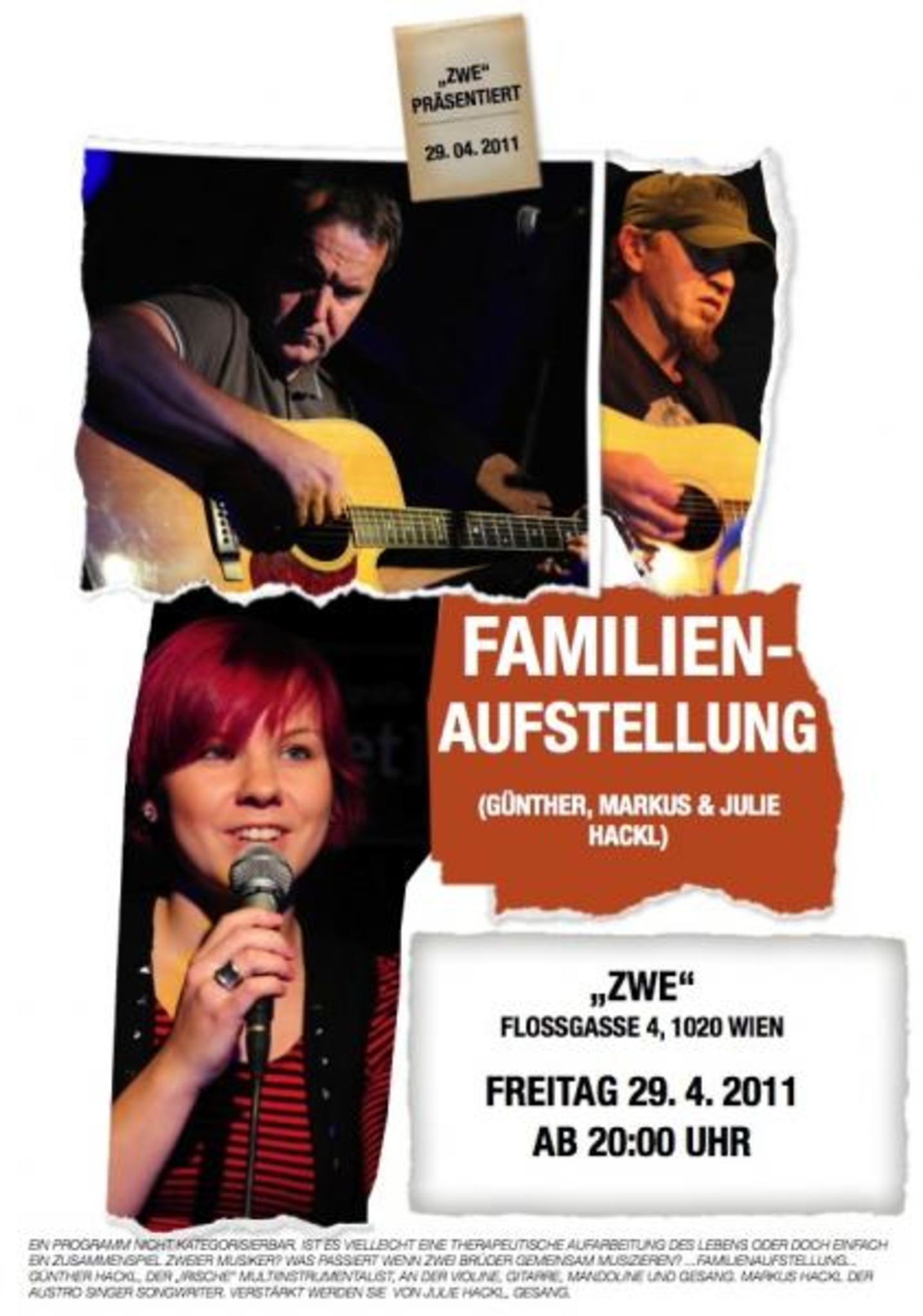 Markus Hackl's „Familienaufstellung“ - Innere Stadt