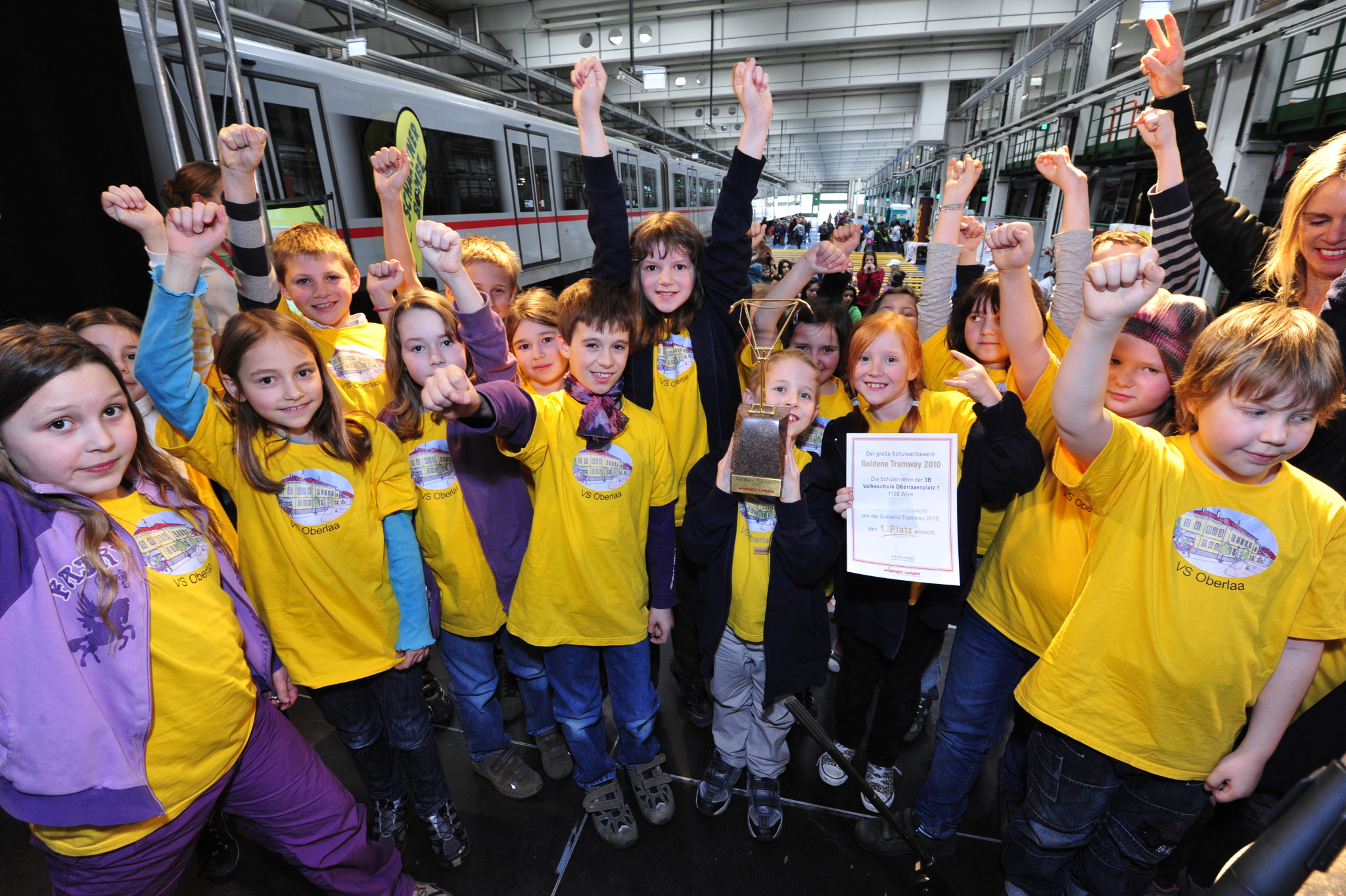 Oberlaaer Kinder gewinnen - Favoriten