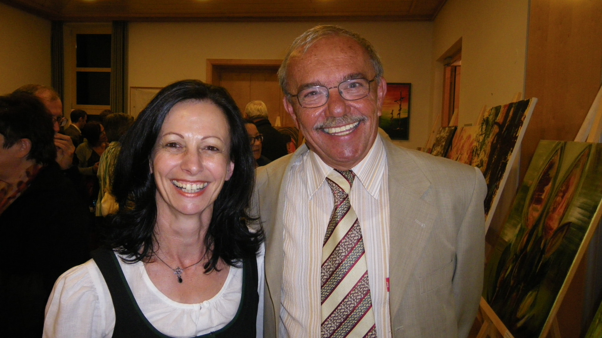 Maria Decker, Ausstellung im Mogersdorfer Pfarrsaal - Jennersdorf