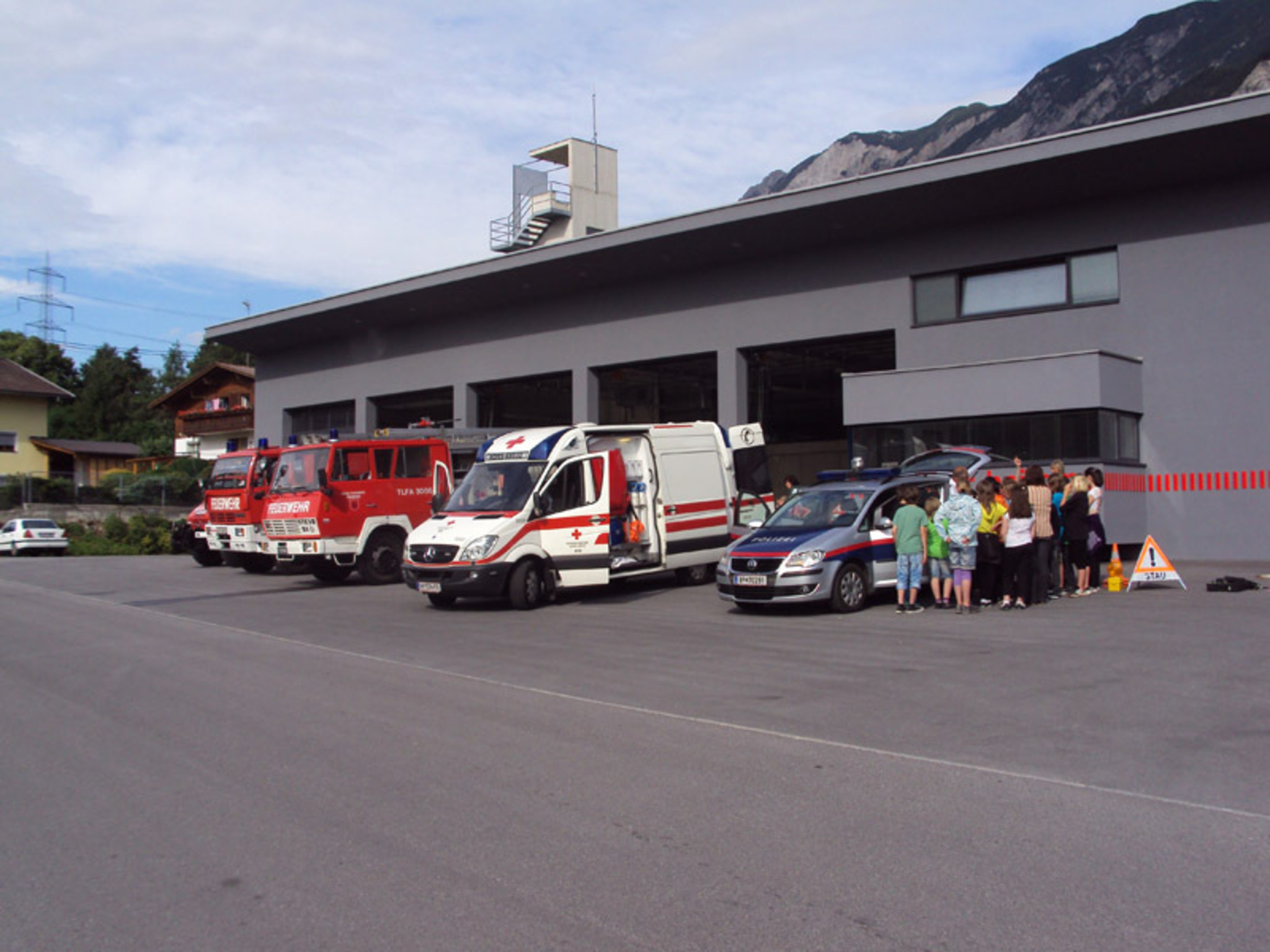 Sicherheits Tag in Haiming - Ein Blick hinter die Kulissen - Imst