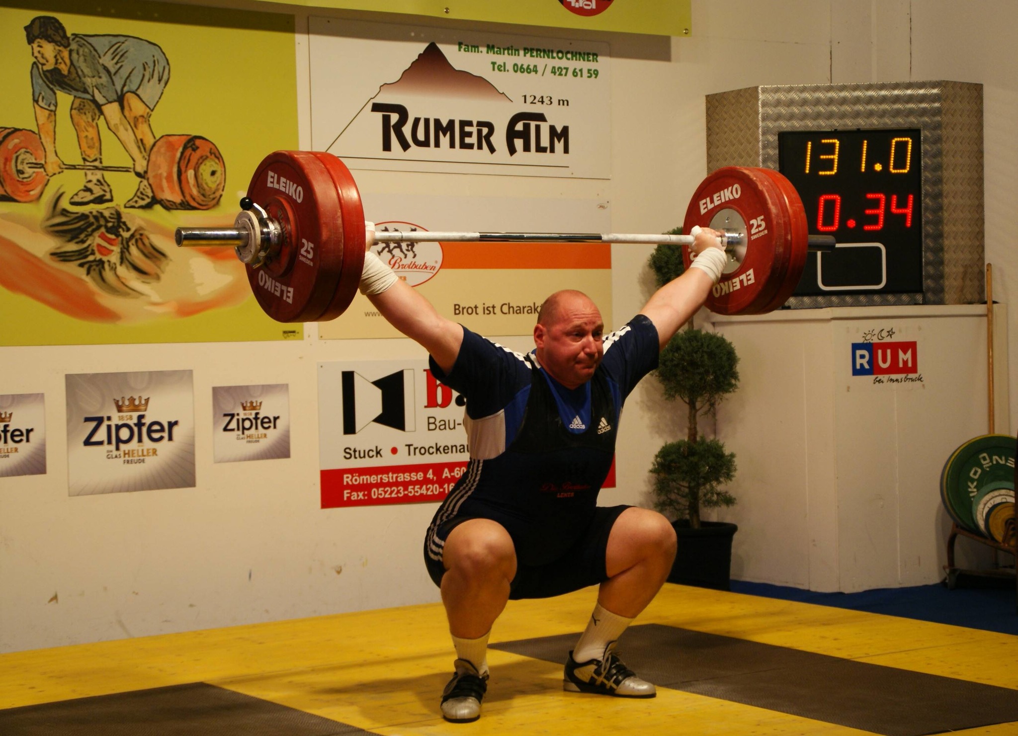 Gewichtheben - Markus Marksteiner - Staatsmeister 2011 - Hall-Rum