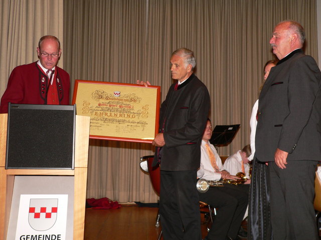 Max Heinz neuer Ehrenringträger - Imst