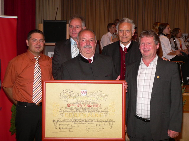 Max Heinz neuer Ehrenringträger - Imst