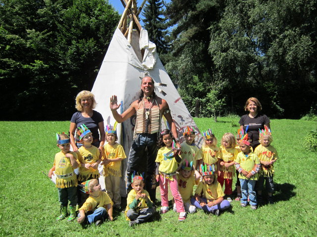 Ein großes Tipi für kleine Indianer - Pinzgau