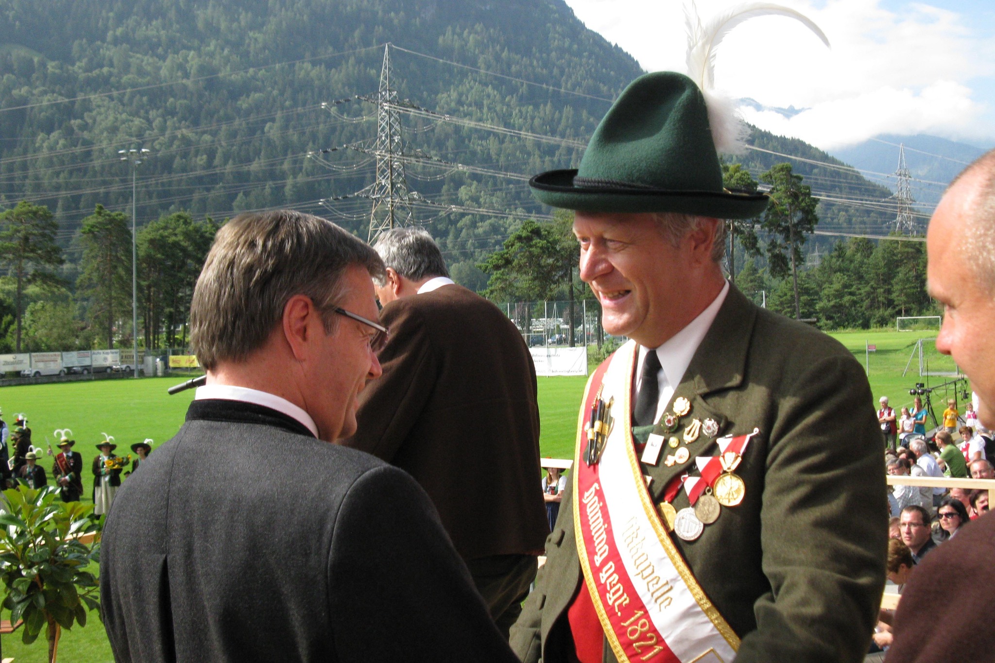 Siegfried Stigger - Ehrenstabführer des Musikbezirkes Silz - Imst