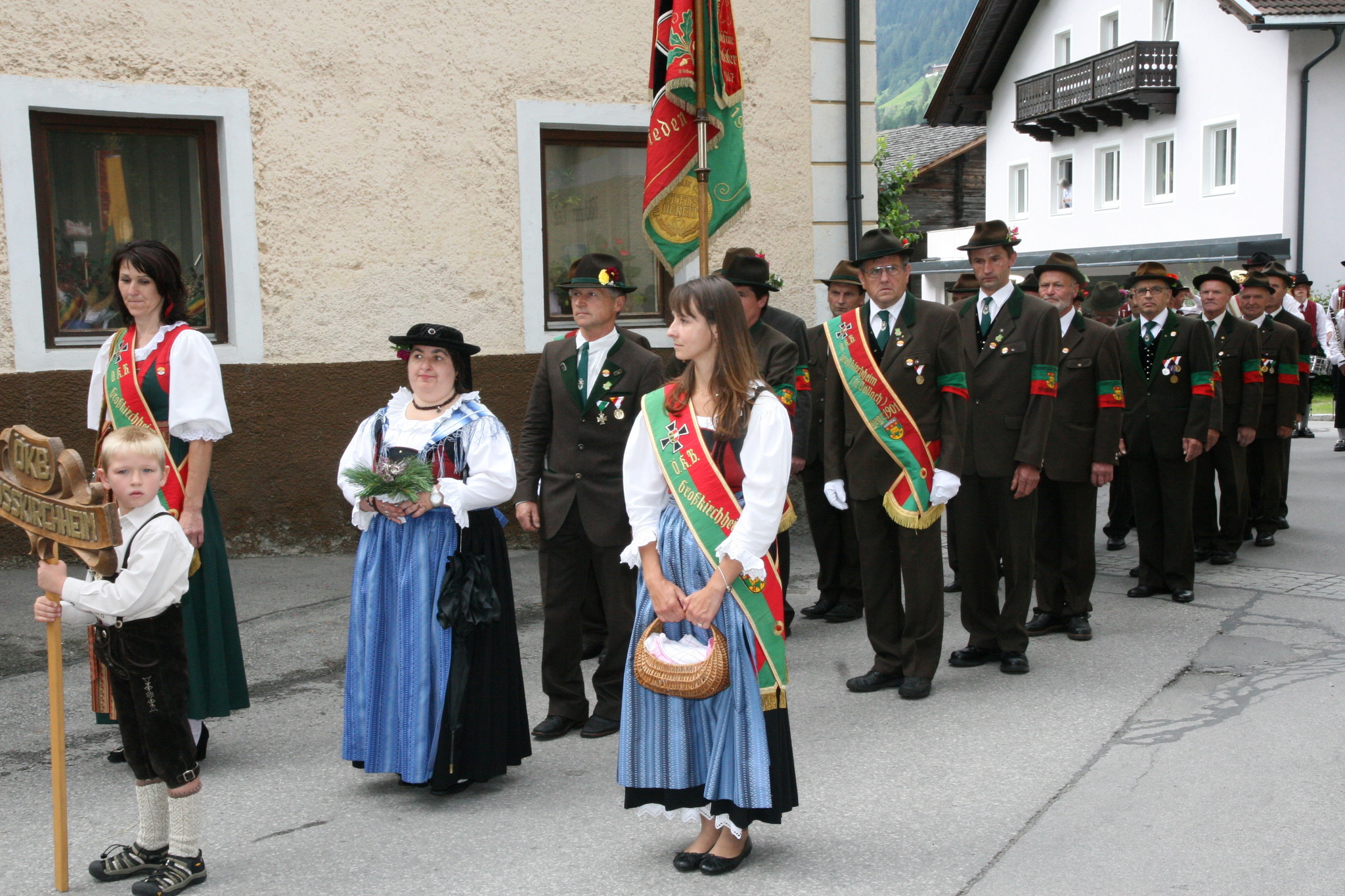 Festumzug des Kameradschaftsbundes Grosskirchheim - Spittal
