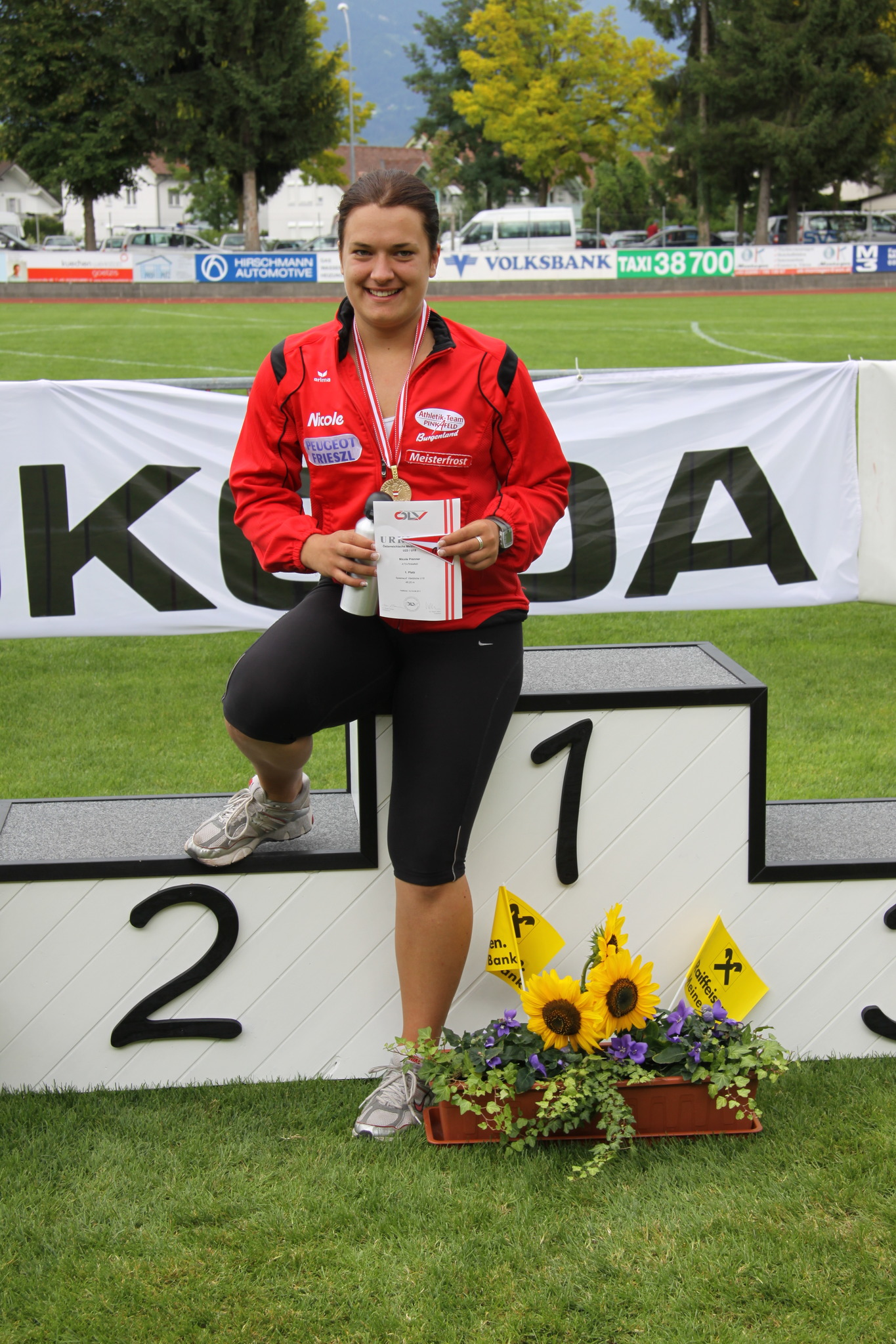 Doppelgold für Nicole Prenner - Oberwart