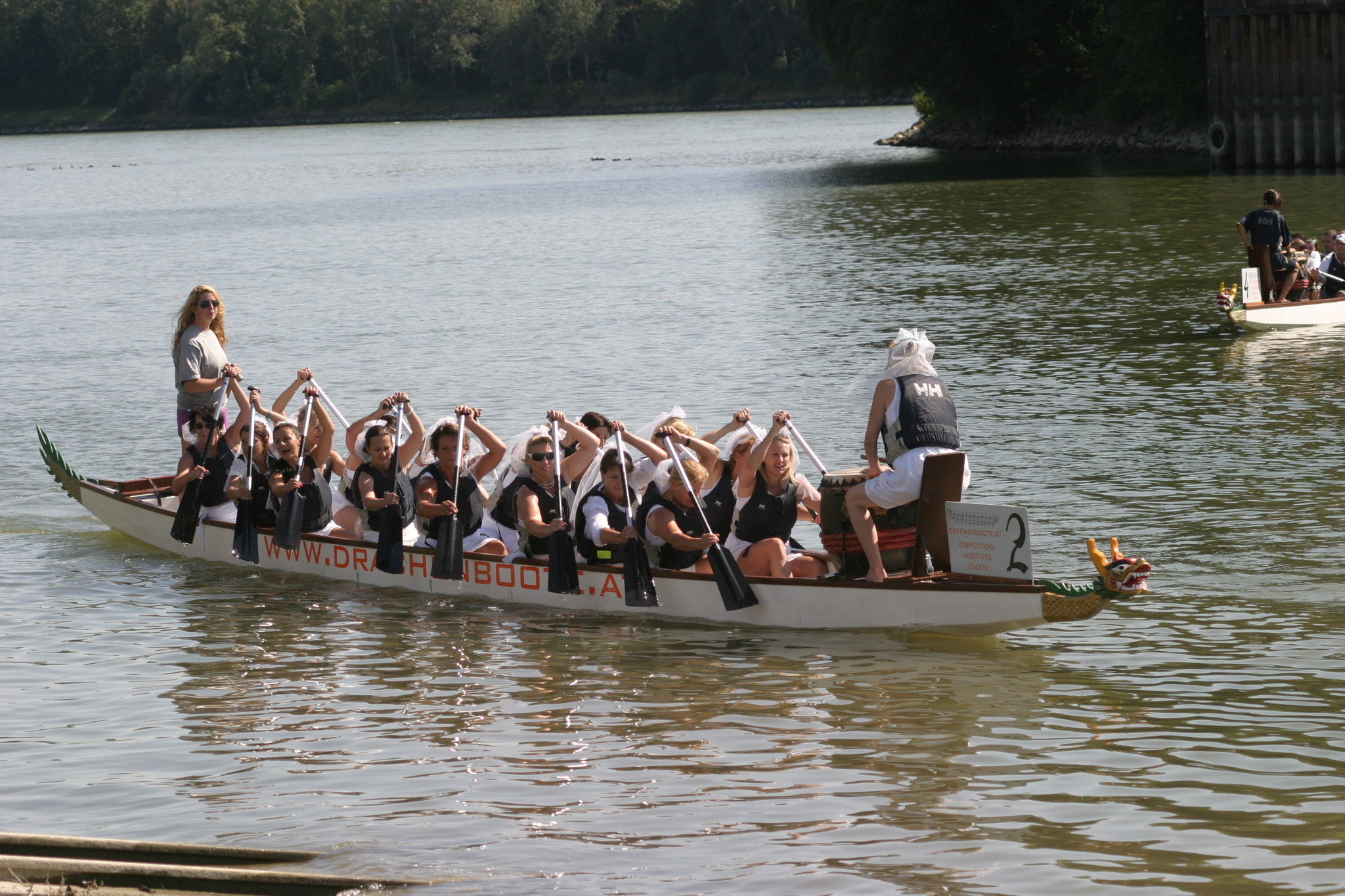 Drachenboot-Rennen der Leader Region - Korneuburg