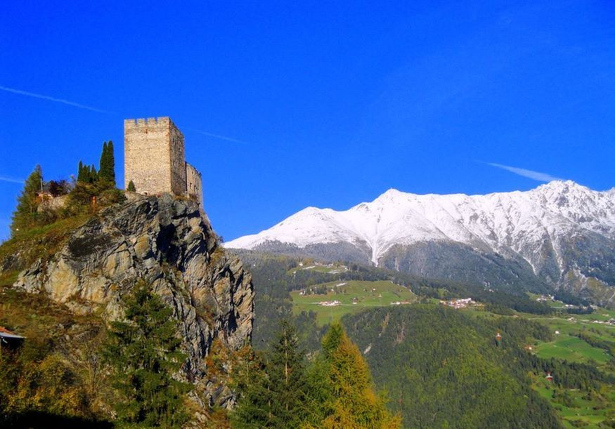 Burg Laudegg bei Ladis, Tirol - Landeck