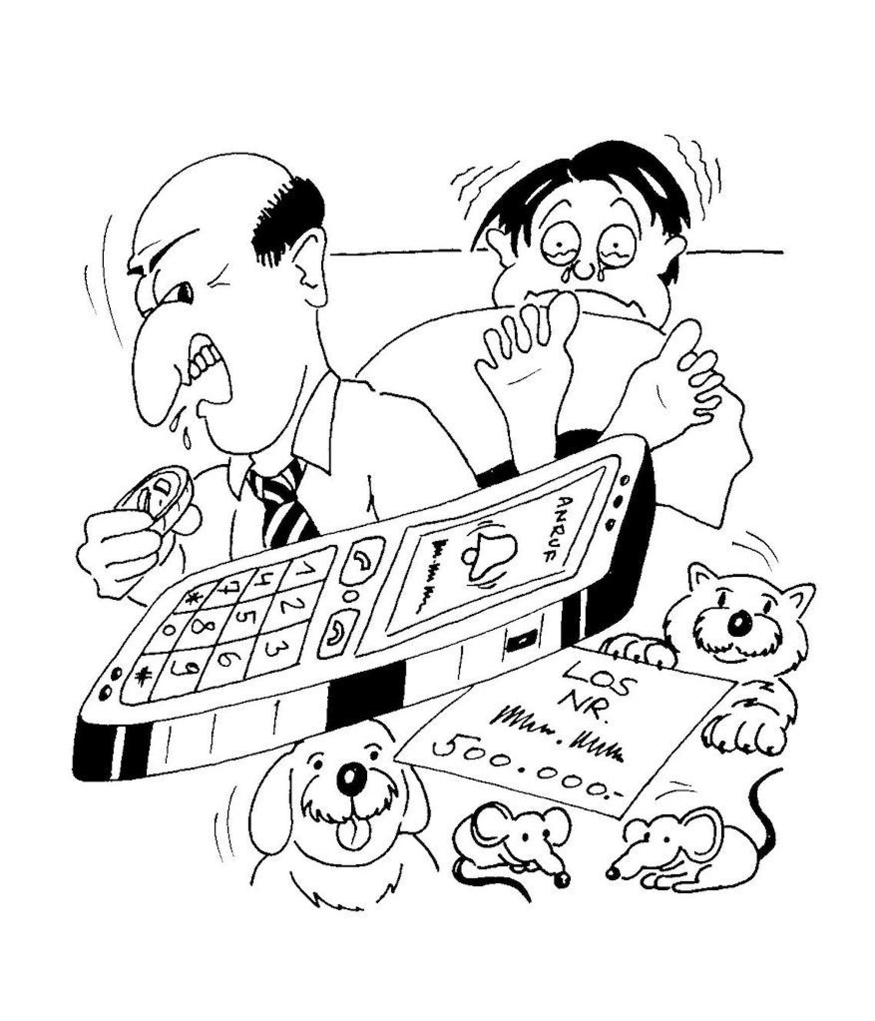 Falsch verbunden- eine Satire - Favoriten