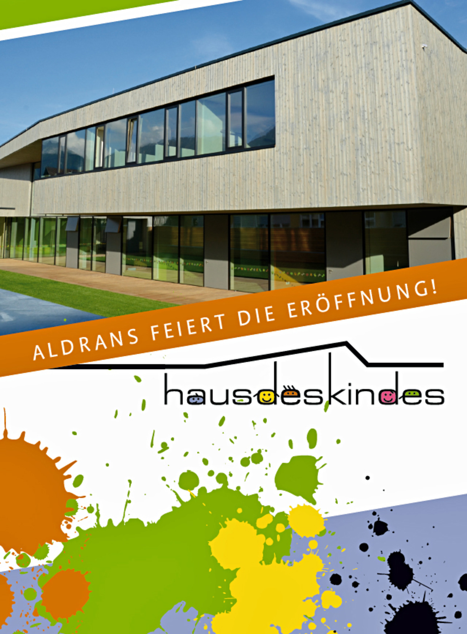 Aldrans feiert die Eröffnung Haus des Kindes - Hall-Rum
