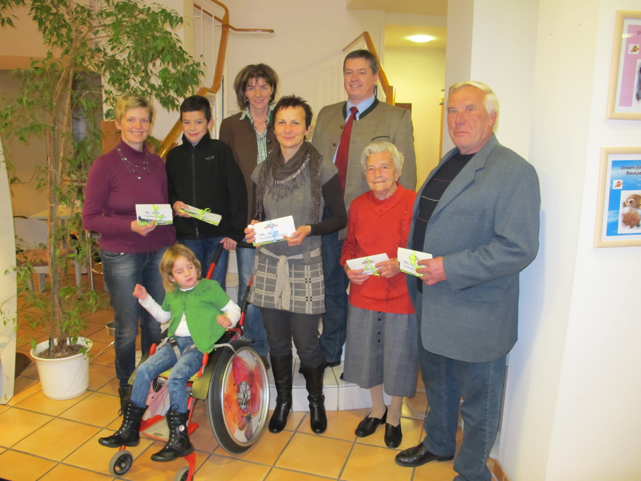 Gewinner des Weltsparquizes 2011 - Graz-Umgebung