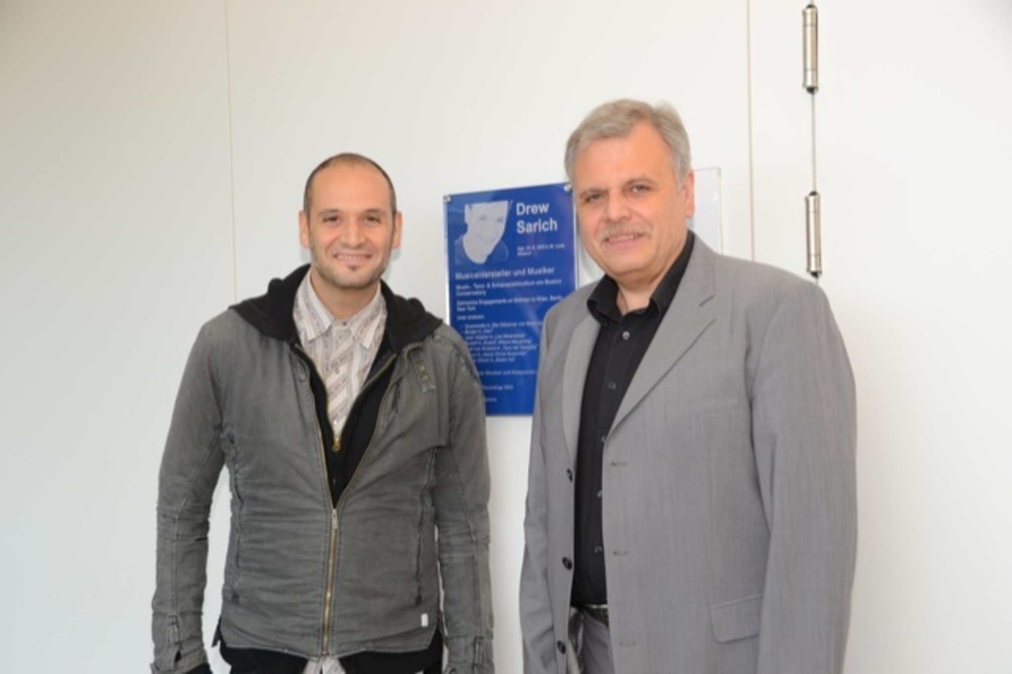 Musicalstar Drew Sarich im BORG Künstler-Gespräch - Neunkirchen