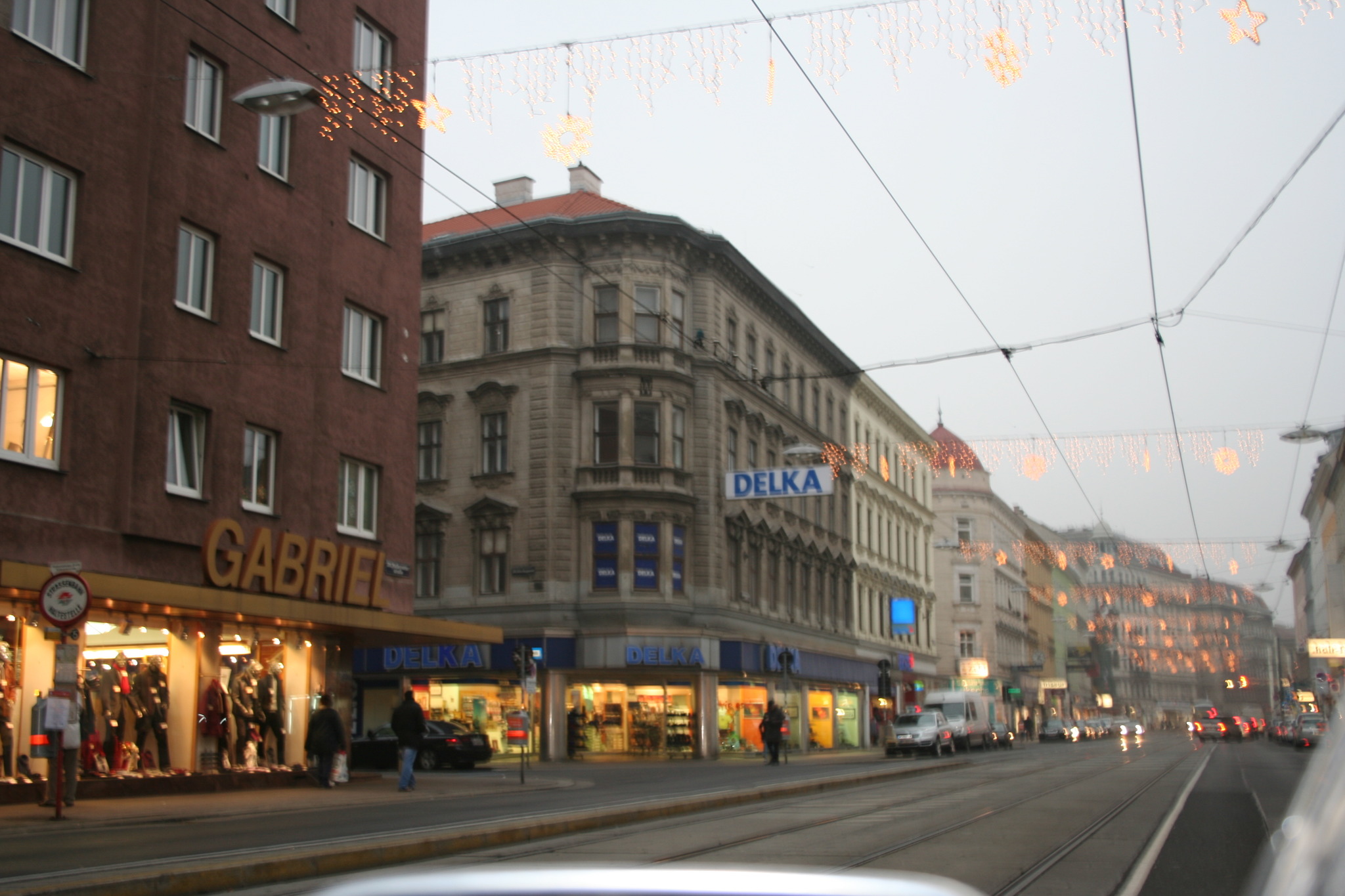 Weihnachtsbeleuchtung - Brigittenau