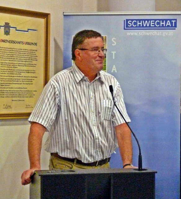 Max Rauch Präsentierte seine Werke - Schwechat