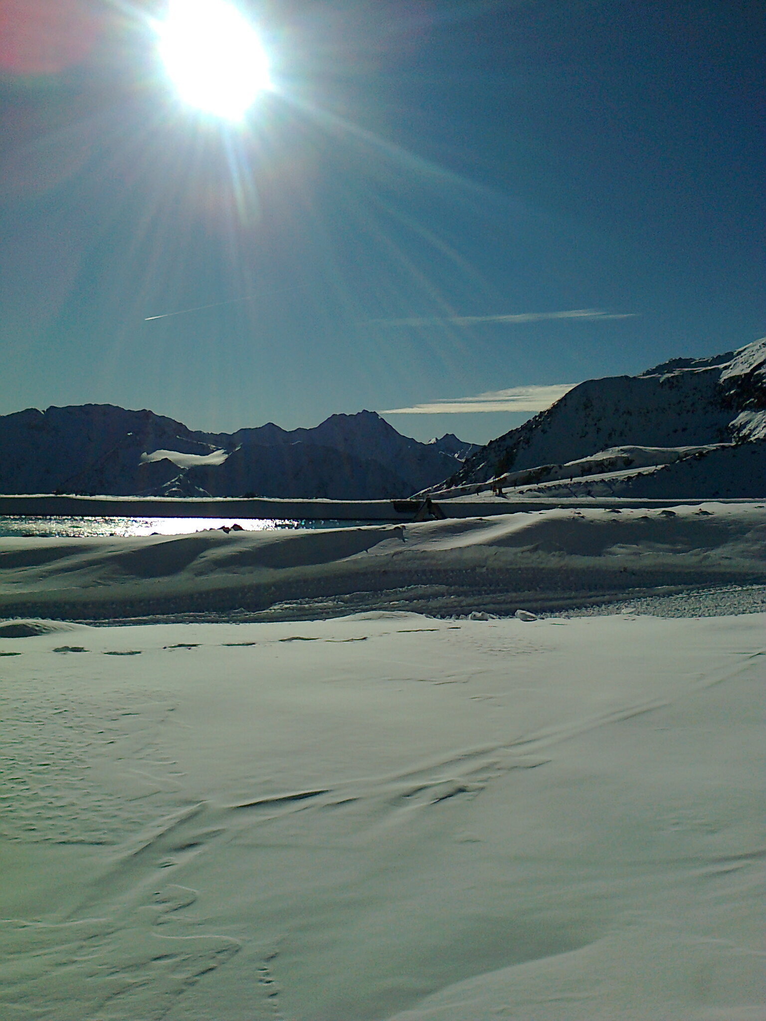 Tiefenbachgletscher - Blick nach Italien. - Imst