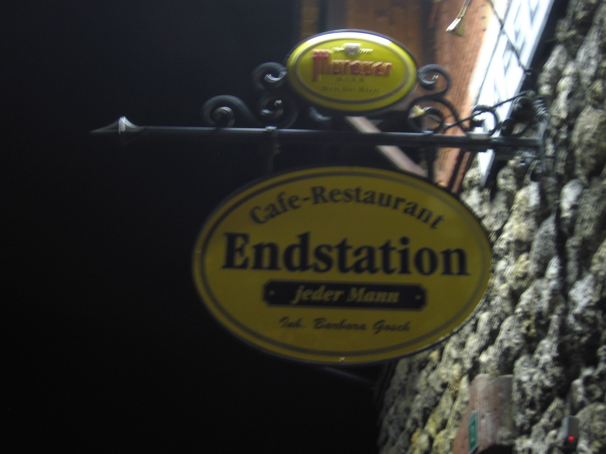 Eröffnung Cafe-Restaurant "Endstation jeder Mann" Inh. Barbara Gosch ...