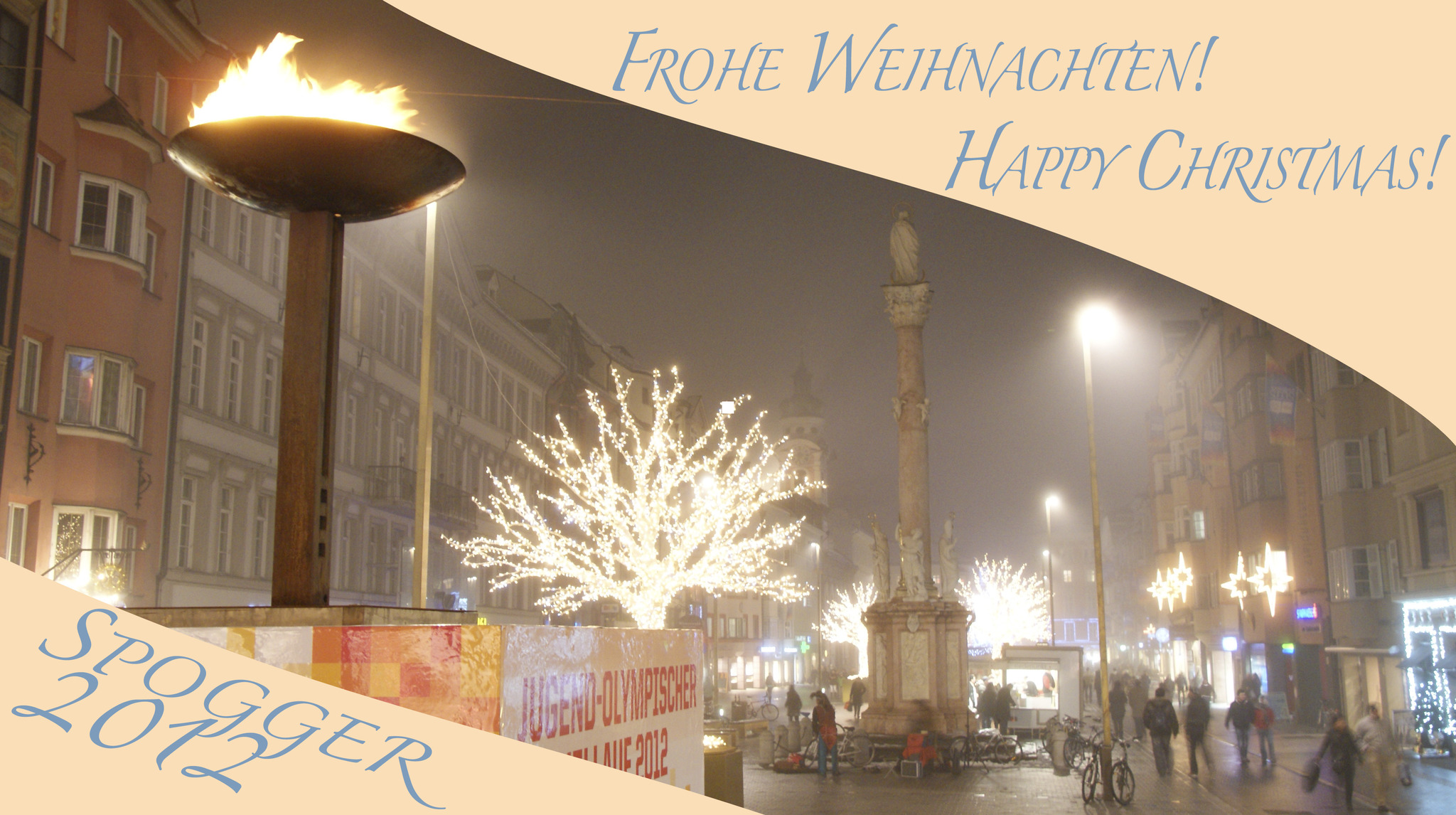 Spogger 2012 wünscht allen schöne und vor allem ruhige Weihnachts ...