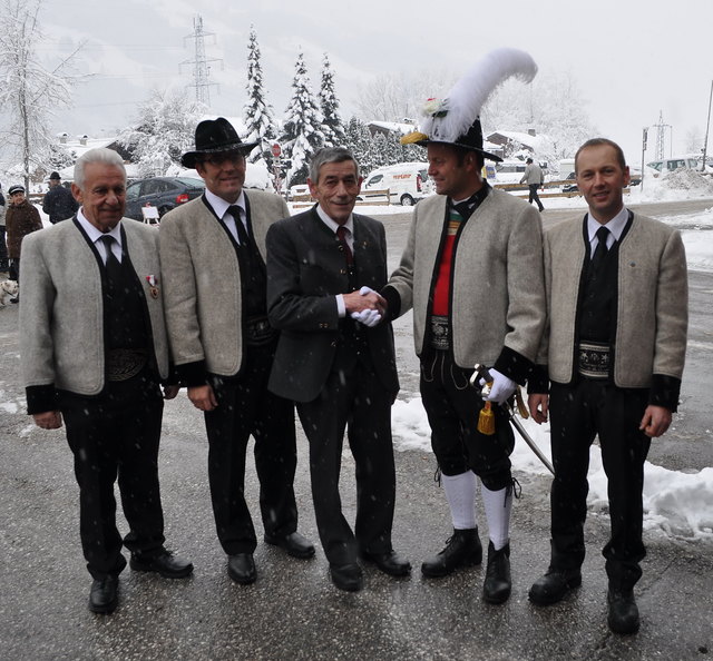 Altbürgermeister Franz Keiler aus Aschau im Zillertal feierte seinen 70 ...