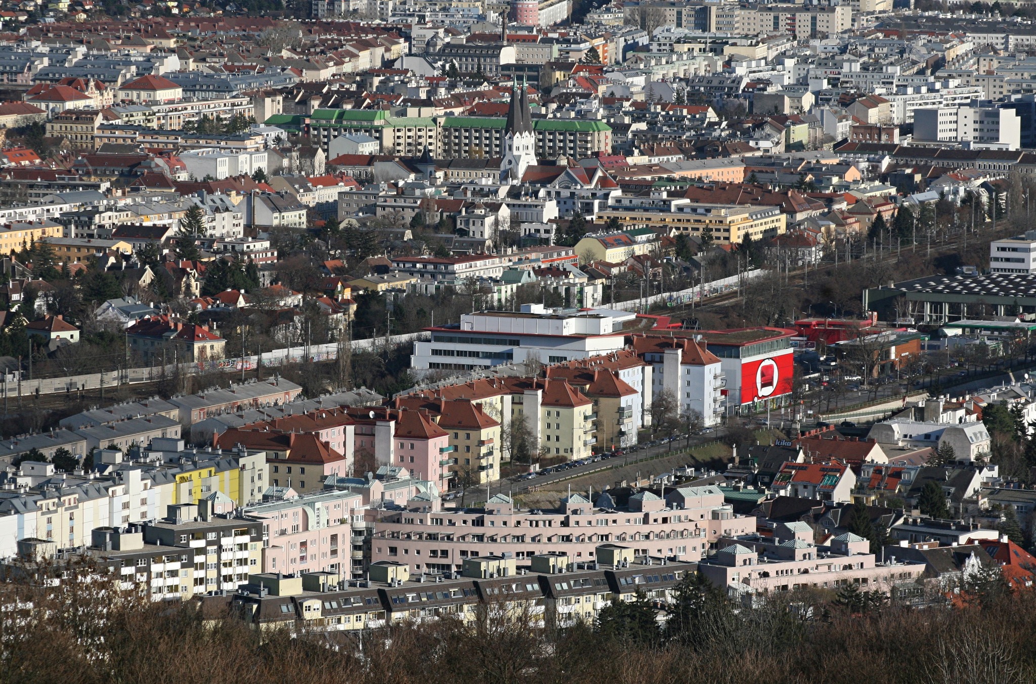 Blick über Penzing - Hietzing