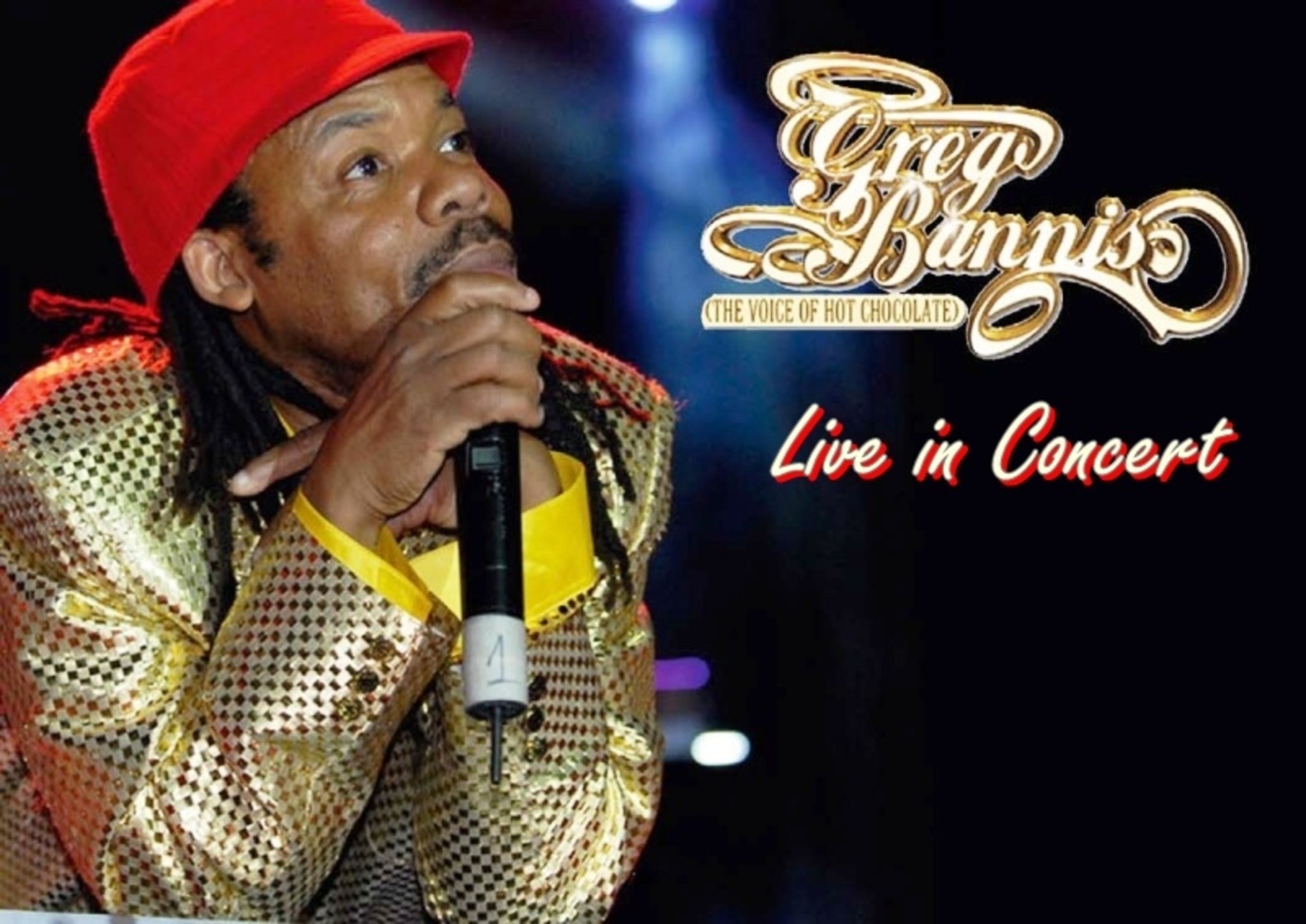 Special Birthday-Konzert von "Hot Chocolate" Sänger Greg Bannis - Simmering