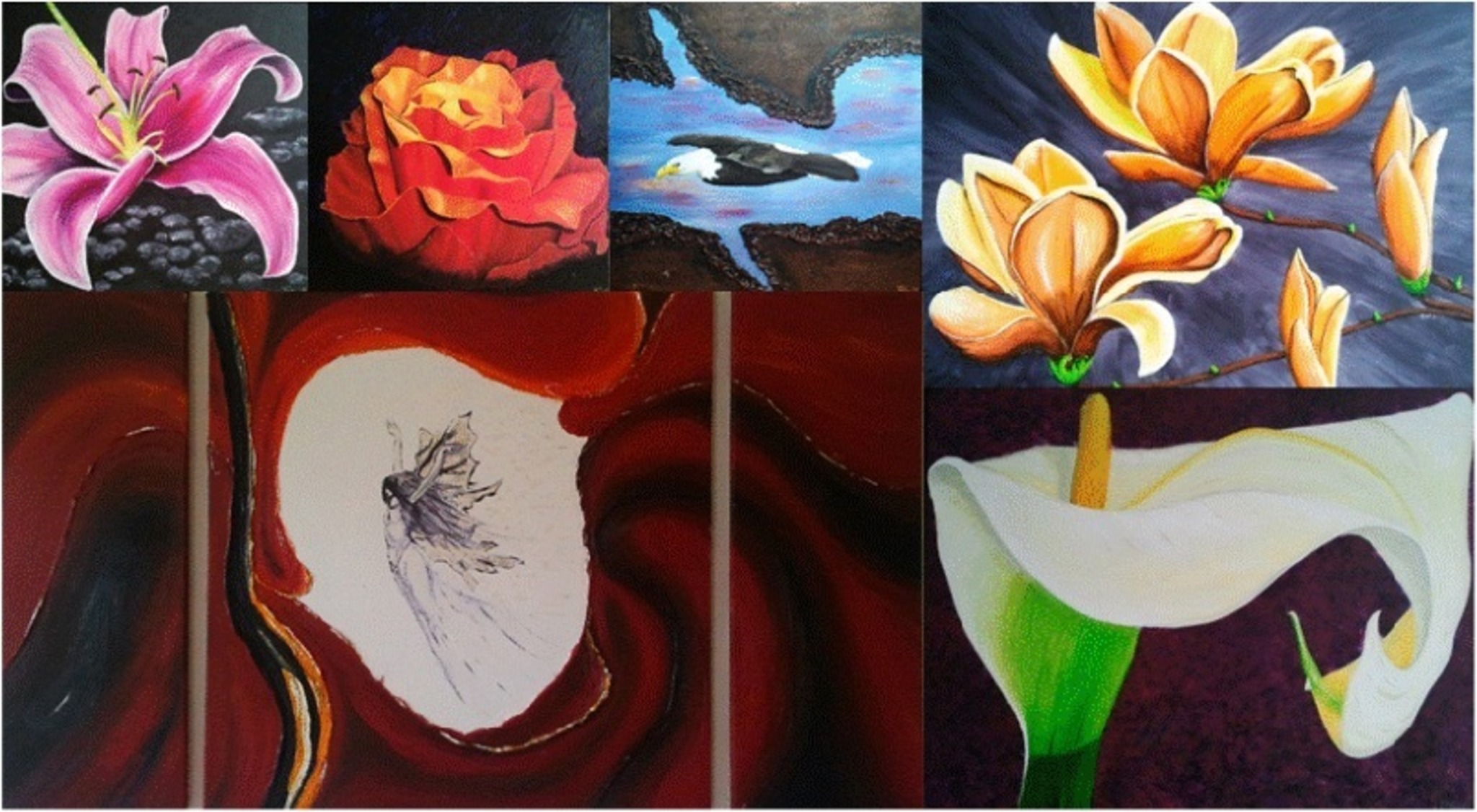 Ausstellung "Crossover" Acrylbilder von Thomas Klee - Vöcklabruck