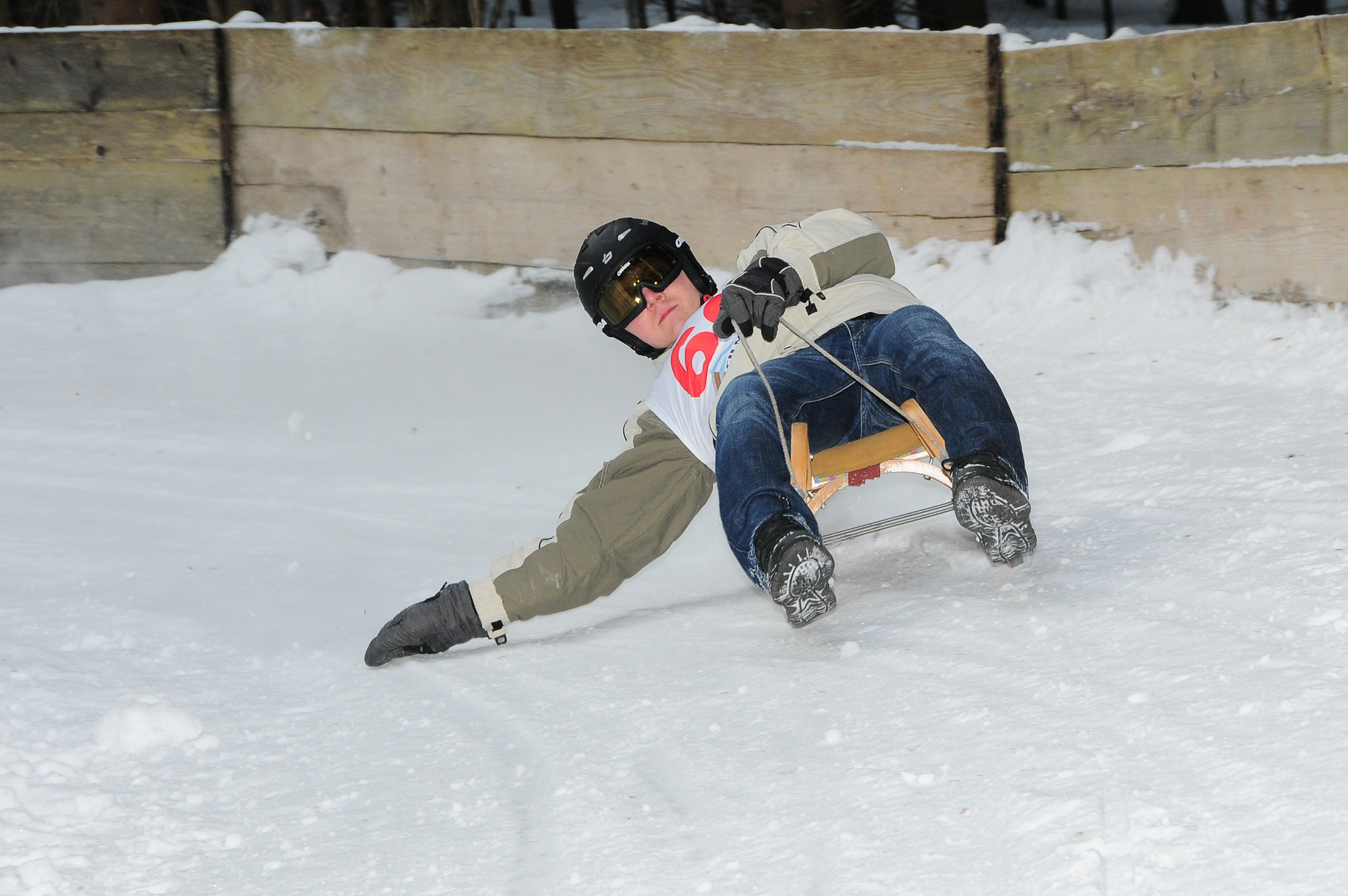 Der wilde Ritt auf der Rodel - Rohrbach