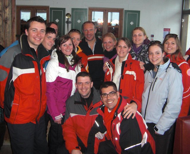 Landjugend Heiligeneich traf Hermann Maier - Tulln
