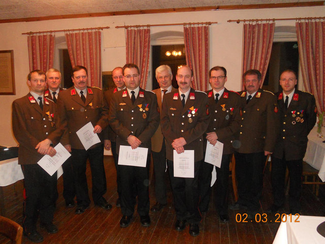 Jahresvollversammlung der FF Scharten - Grieskirchen & Eferding