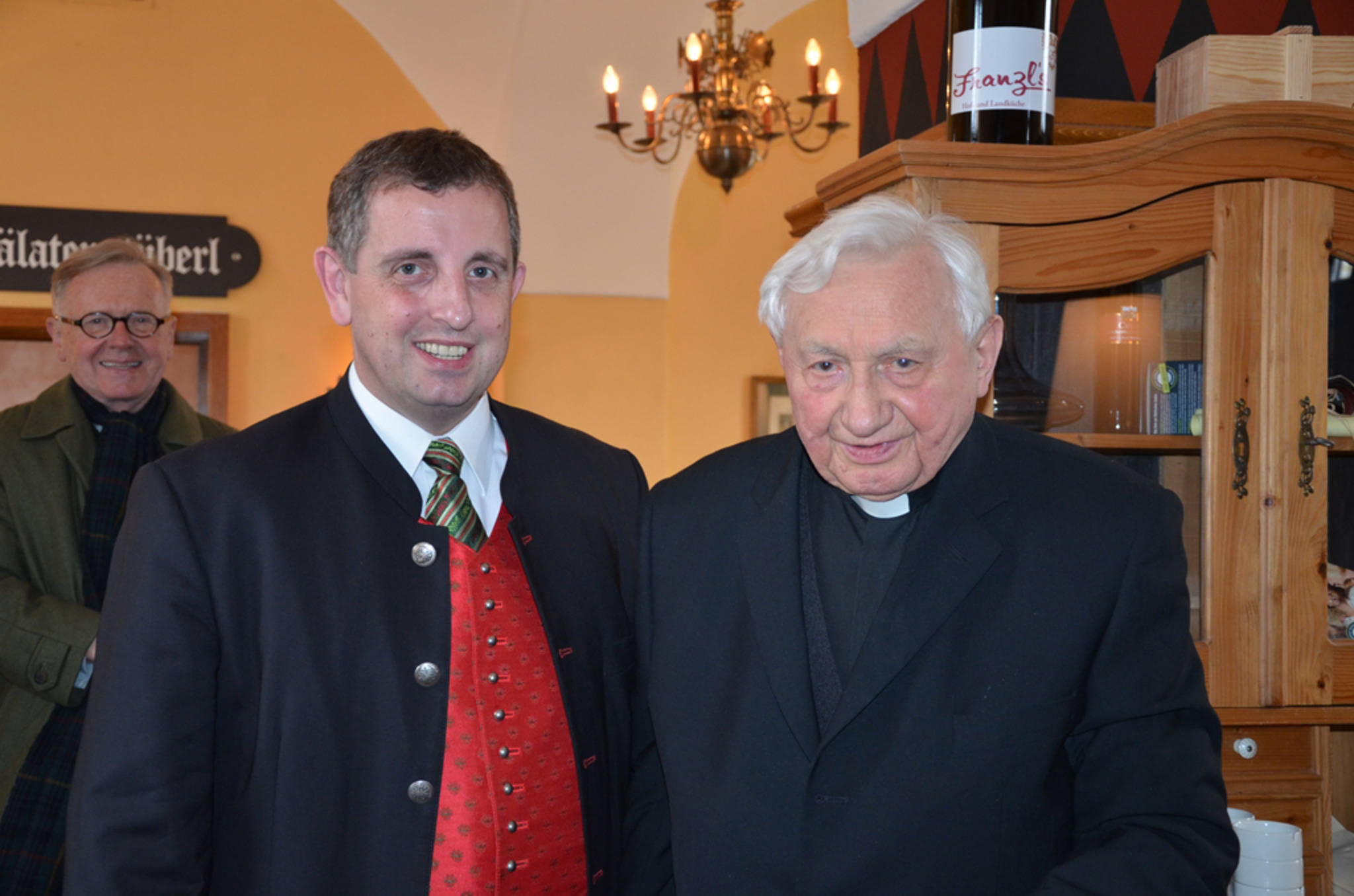 Papst-Bruder zu Gast in Reichersberg - Ried