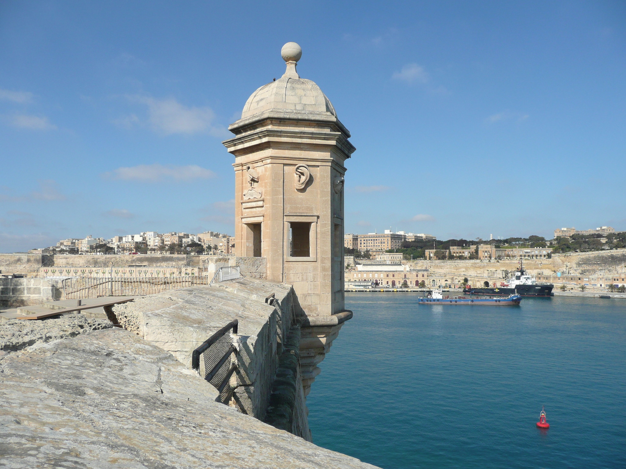 Malta.Spaziergang von Sanglea zum Jachthafen St.Angelo. - Spittal