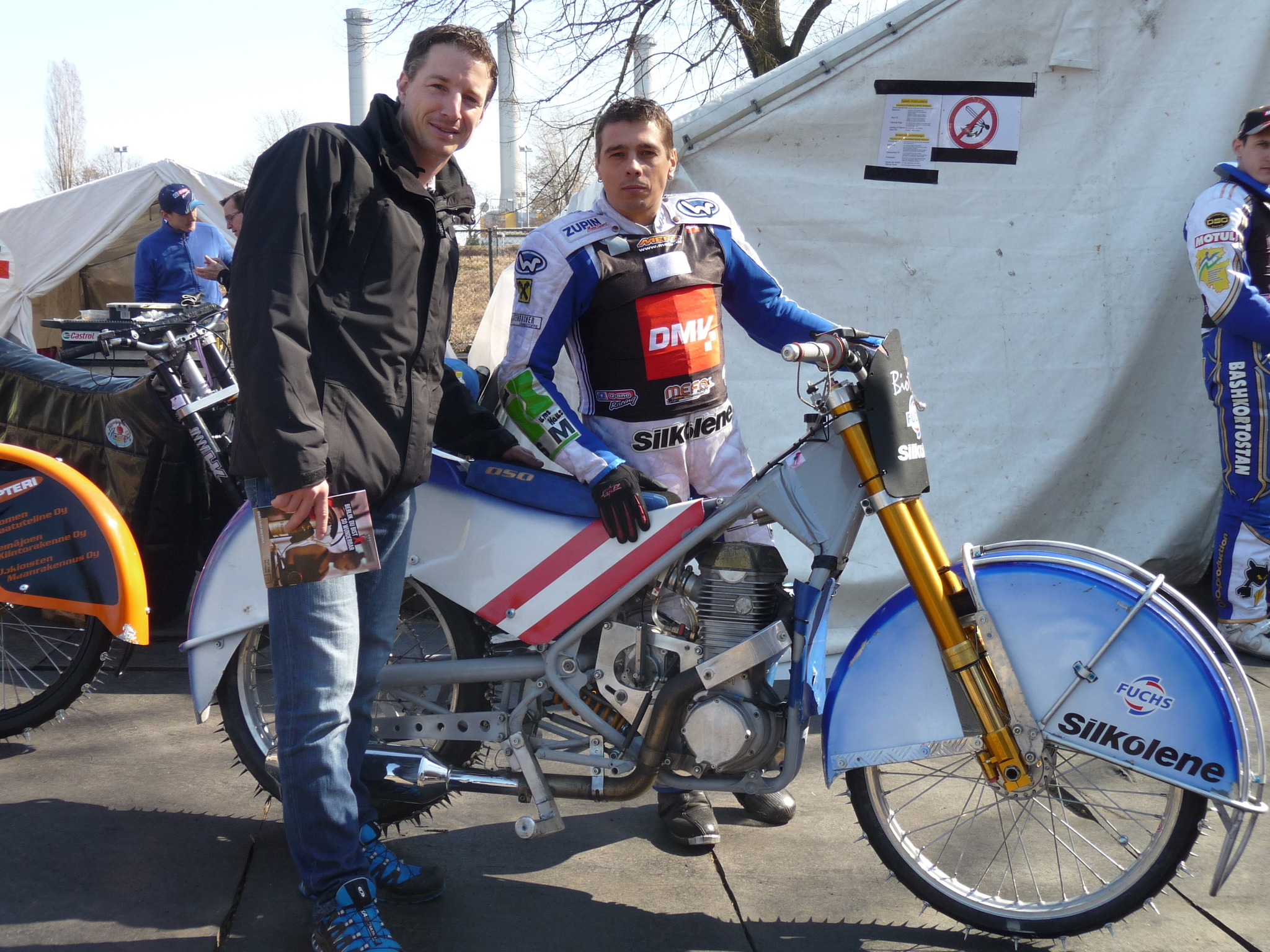 Eisspeedway-Saison für Martin Leitner erfolgreich beendet! - Kitzbühel