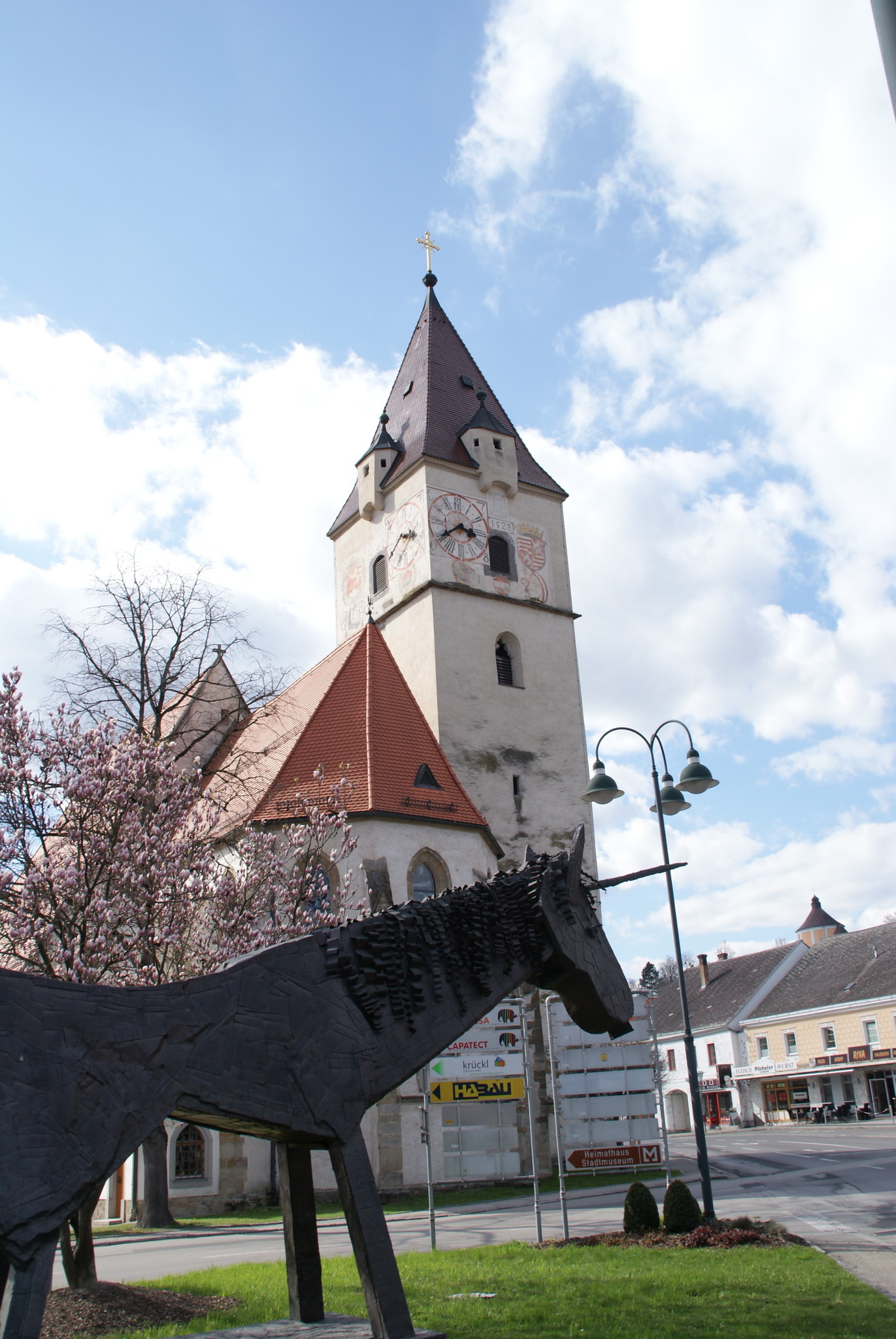 Am Perger Hauptplatz - Perg