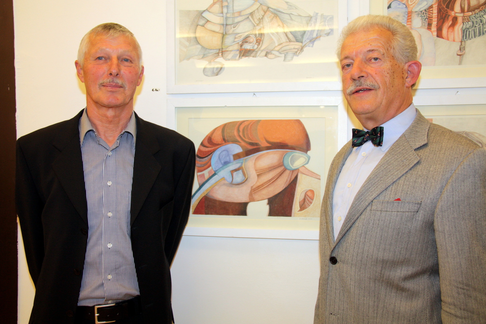 Rupert Haider als erster Aussteller im Kulturquartier - Perg